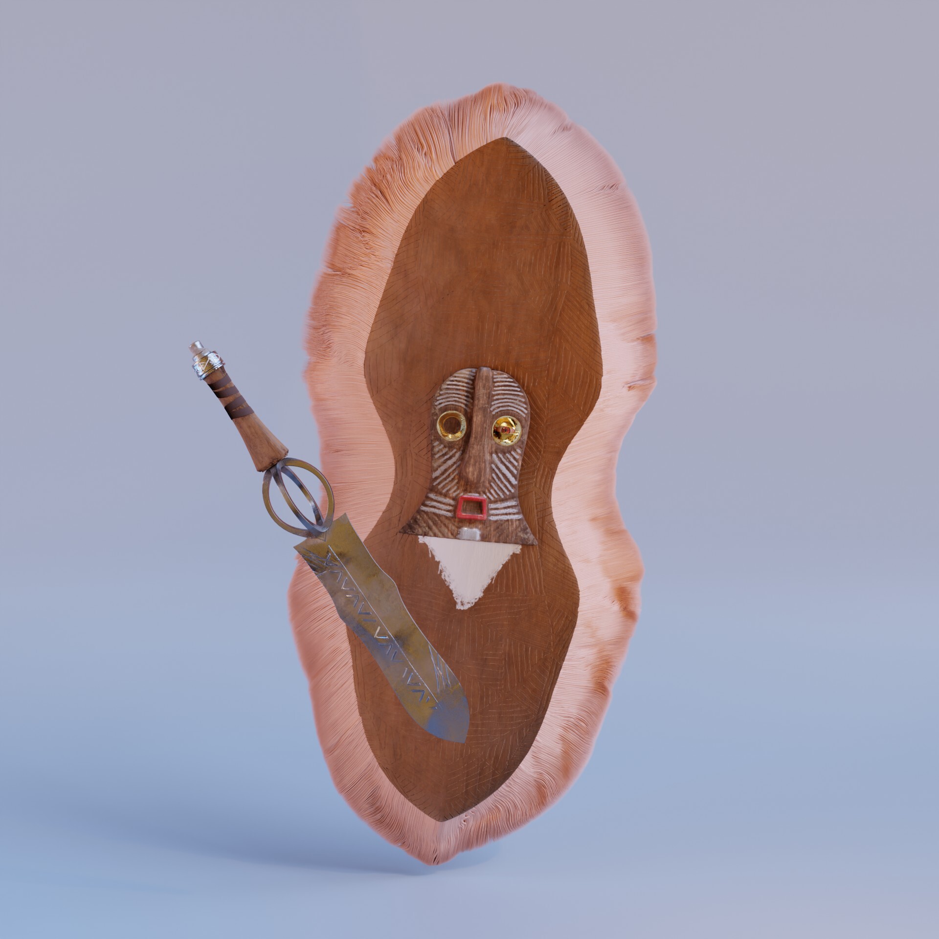 ArtStation - African Style Weapons