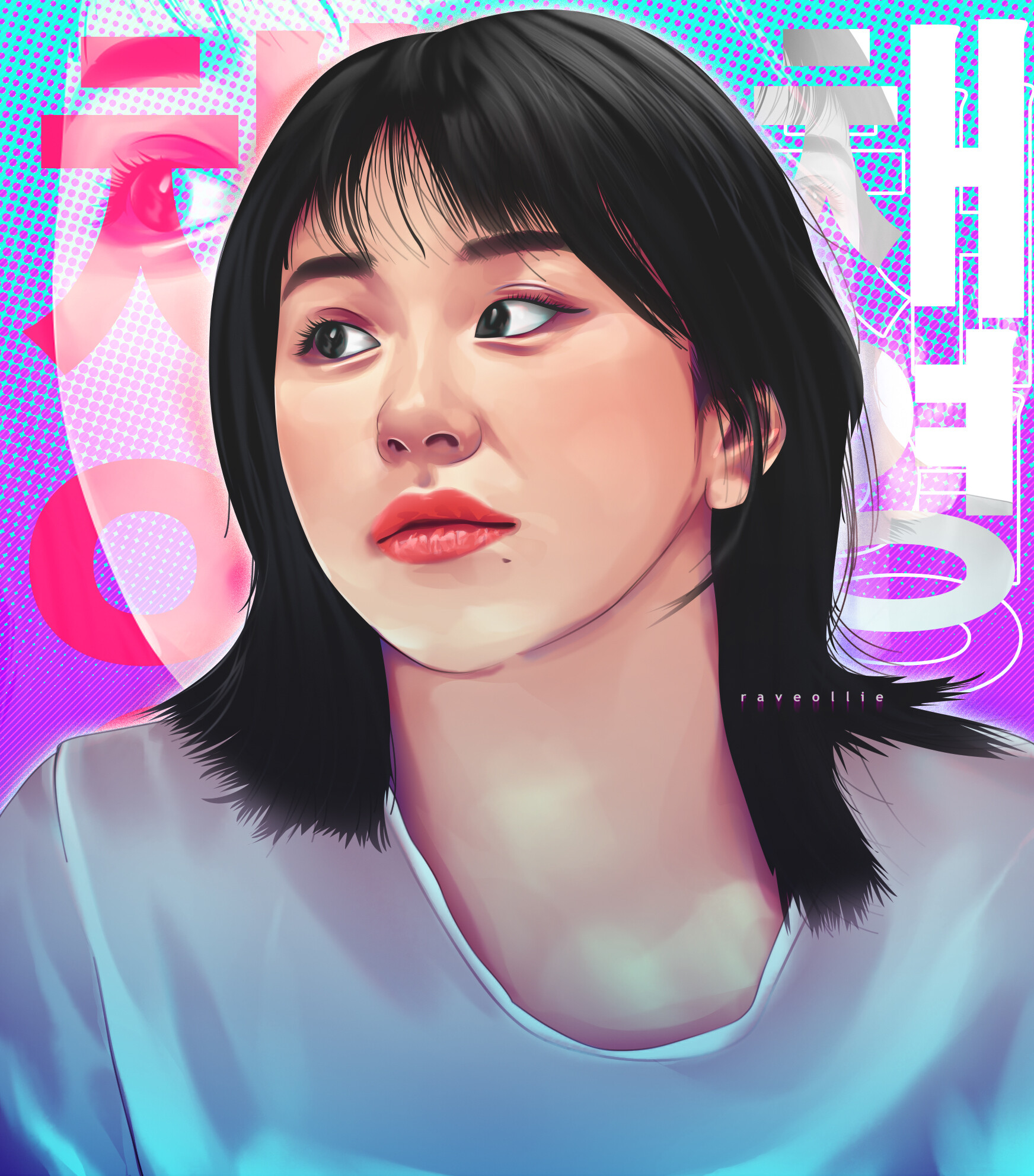Artstation Twice Chaeyoung Fanart
