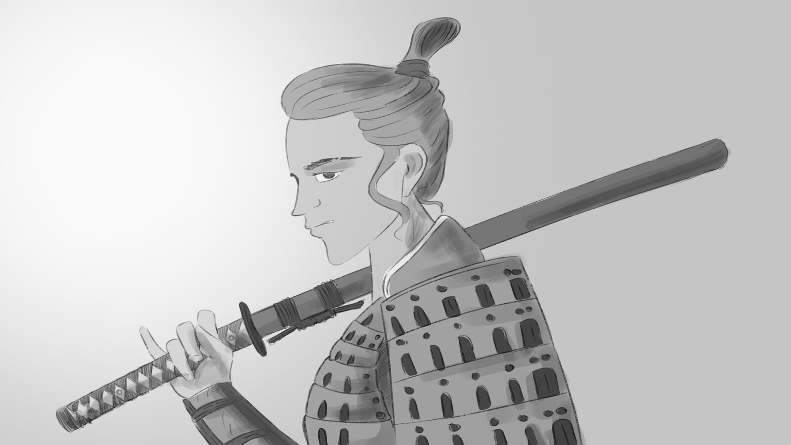 Ideas Animation Agency - Samurai Concept Art