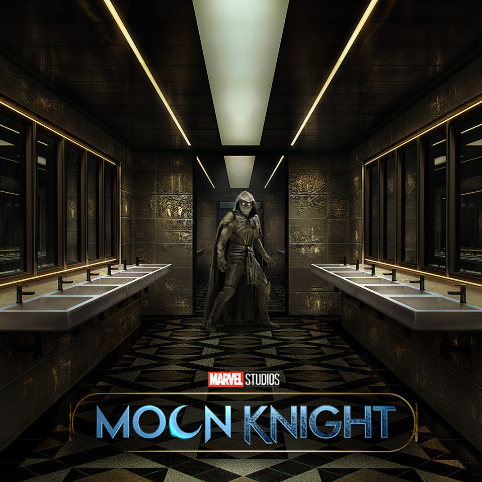 ArtStation - MOON KNIGHT - MUSEUM TOILETS