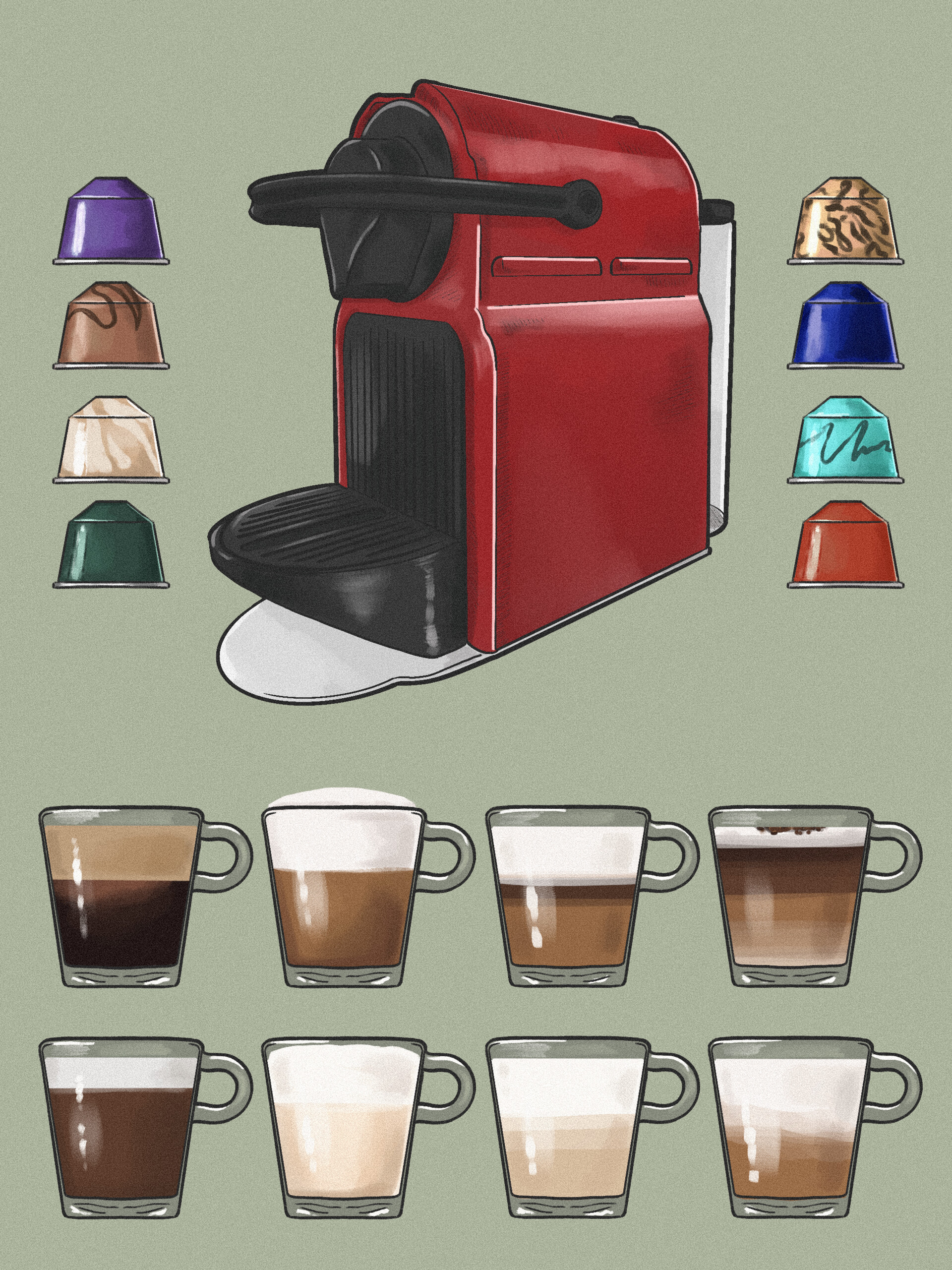 ArtStation - Coffee-machine minigame concept