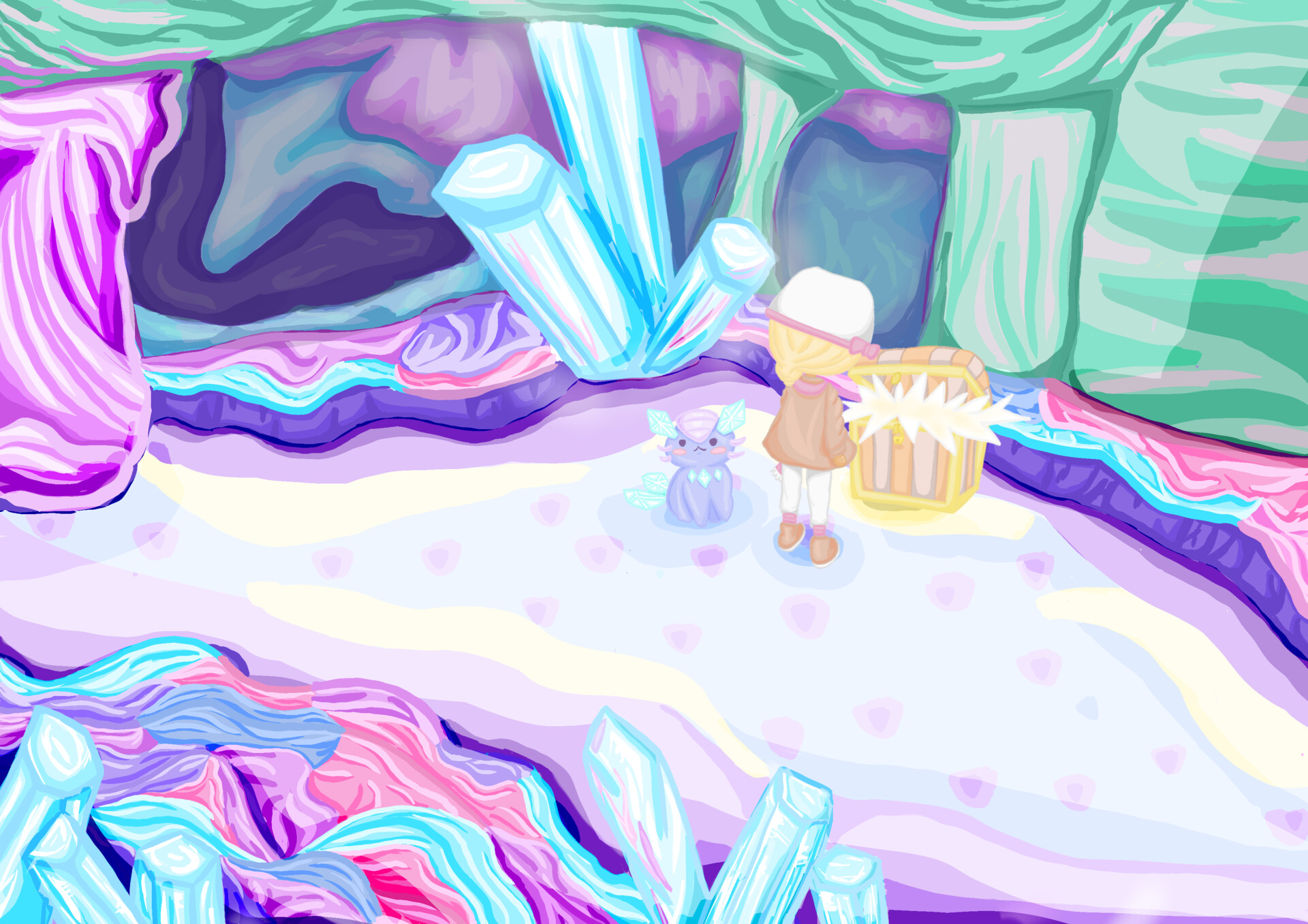 ArtStation - Ethereal Keys - Ice Dungeon