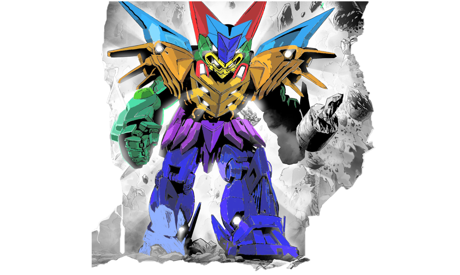 ArtStation - Brave Giant (from One Punch Man)