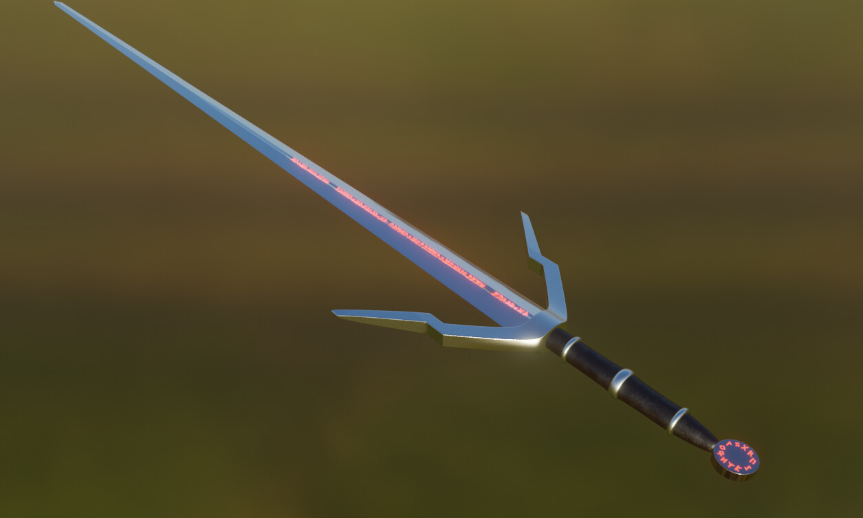 ArtStation - Witcher Sword