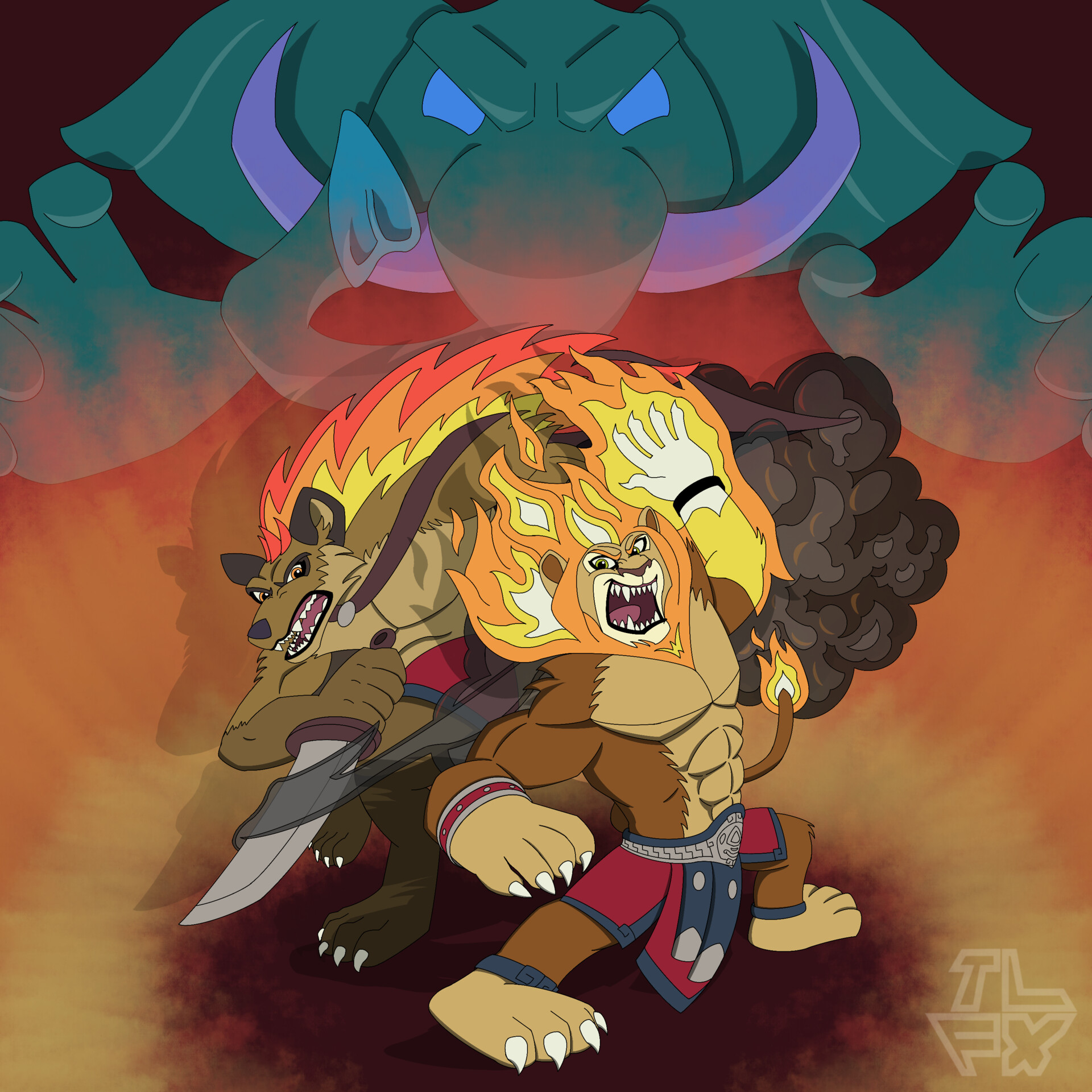 ArtStation - Brothers of the Firelands