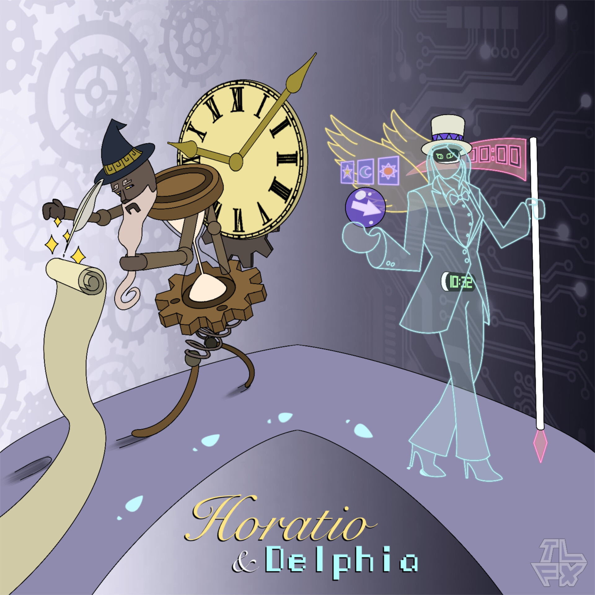 ArtStation - Horatio & Delphia - Character Designs