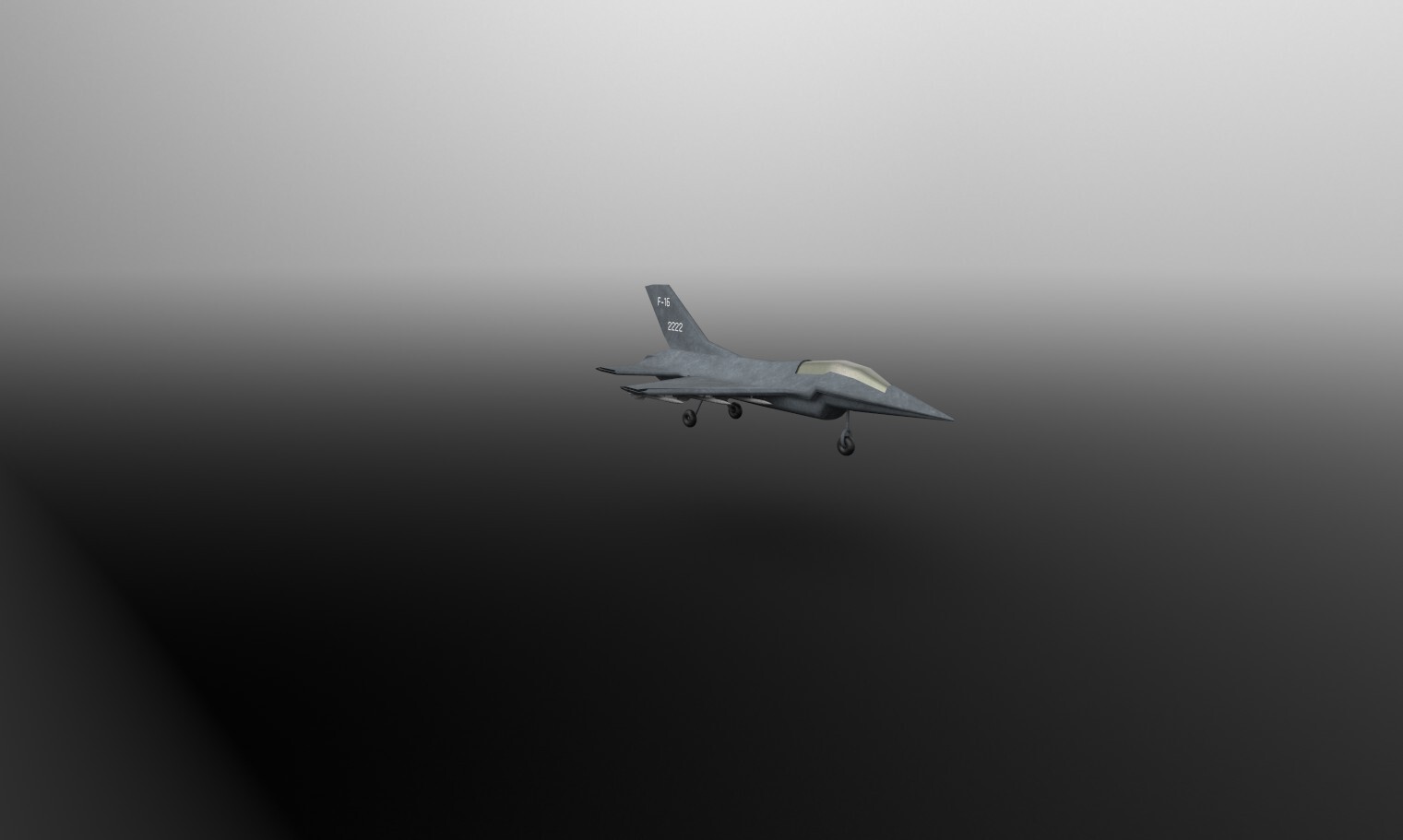 ArtStation - f-16 jet model