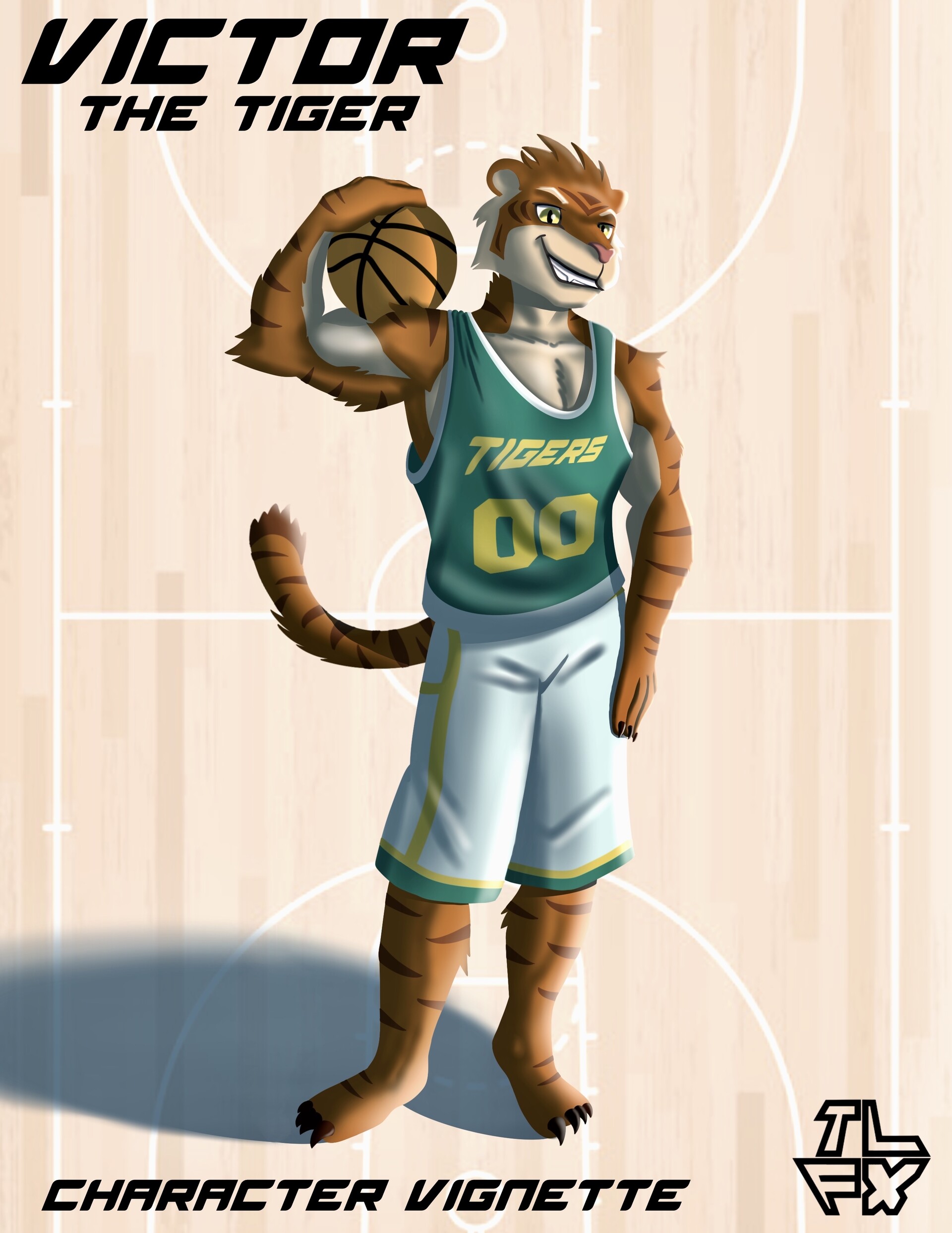 ArtStation - Victor the Tiger - Character Design