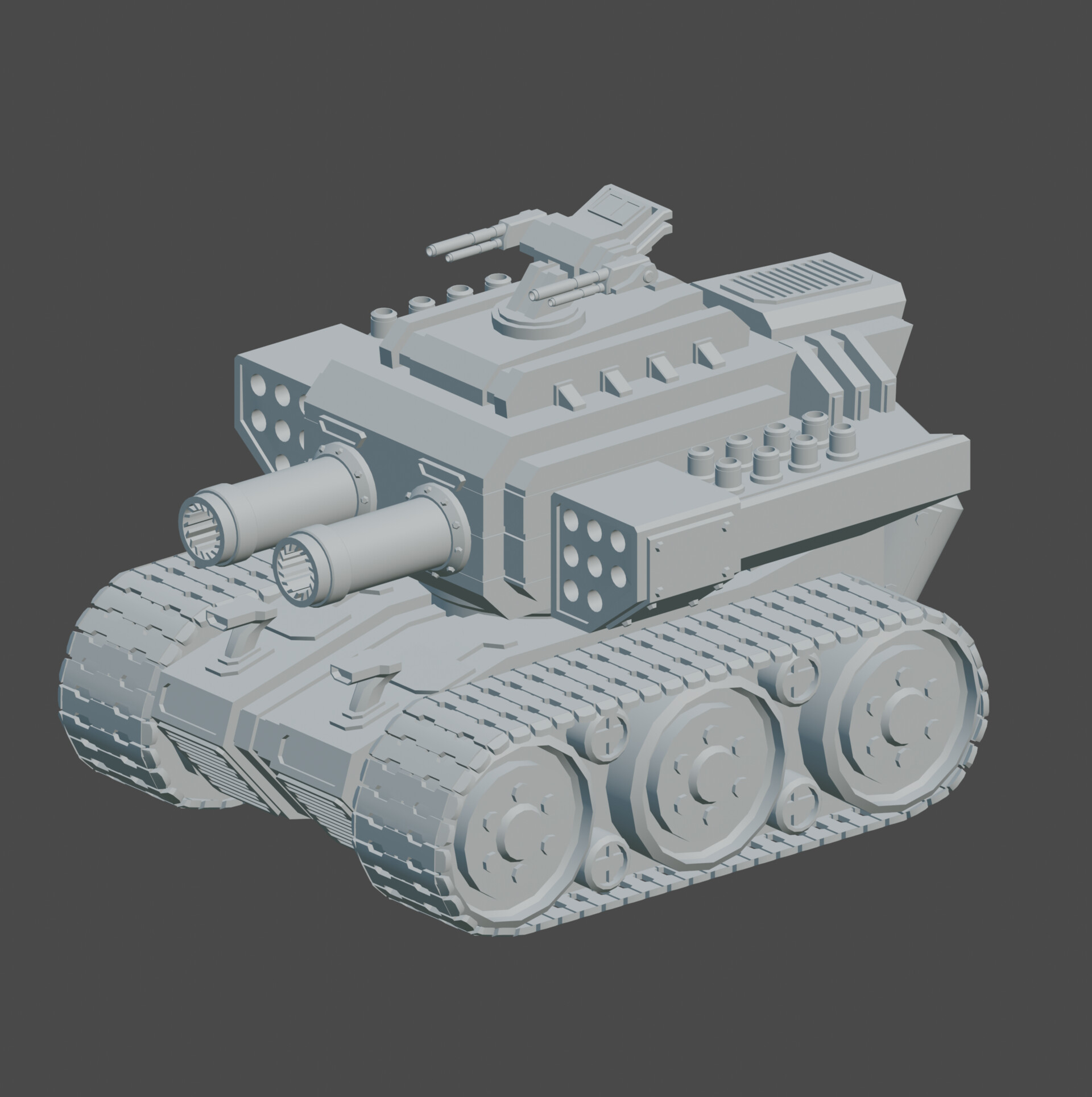 ArtStation - Tank / Low Poly Asset