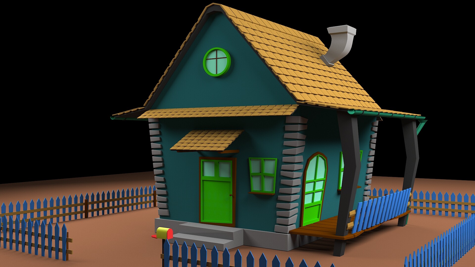 ArtStation - House 3D Modelling