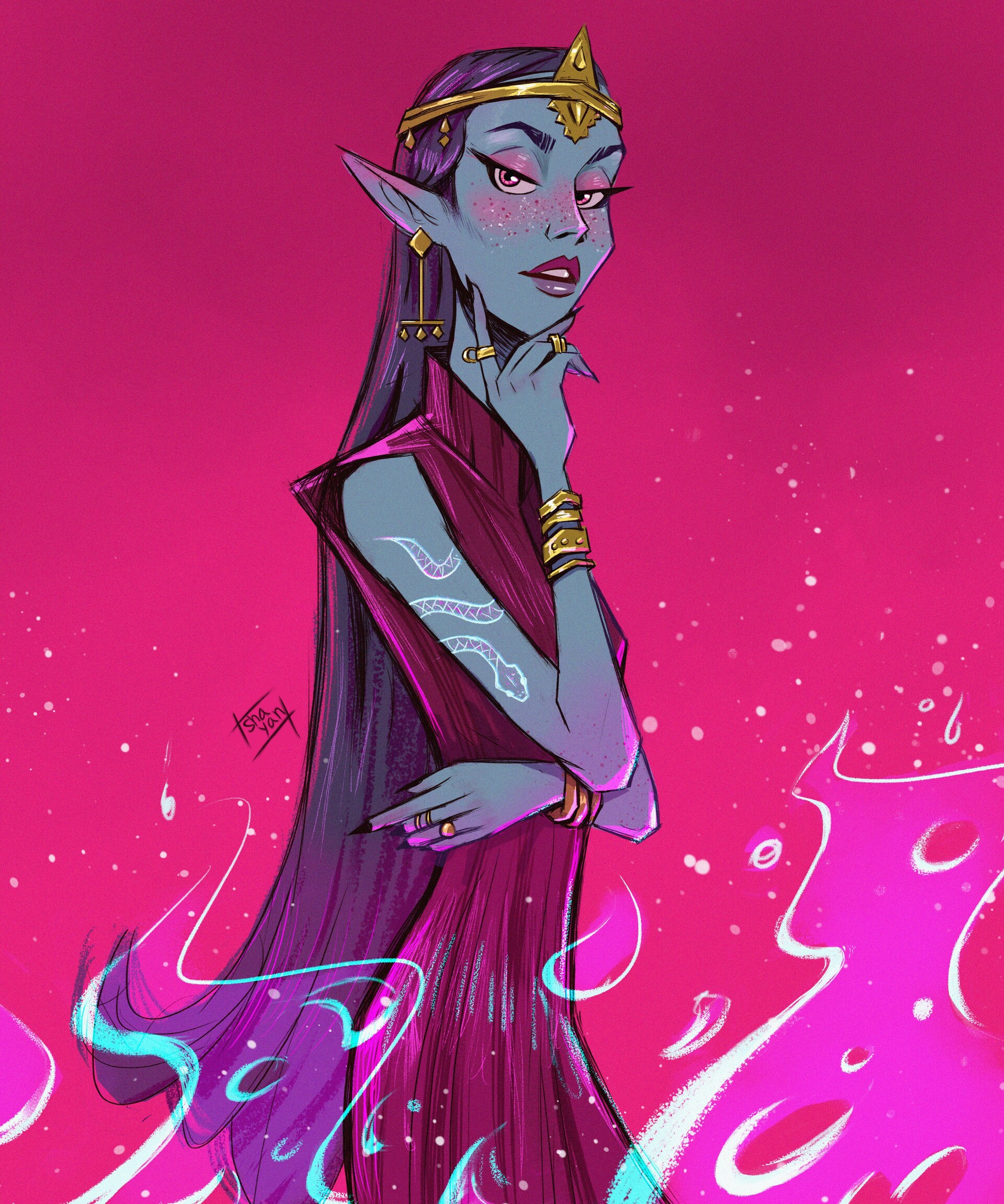 ArtStation - Elf Queen