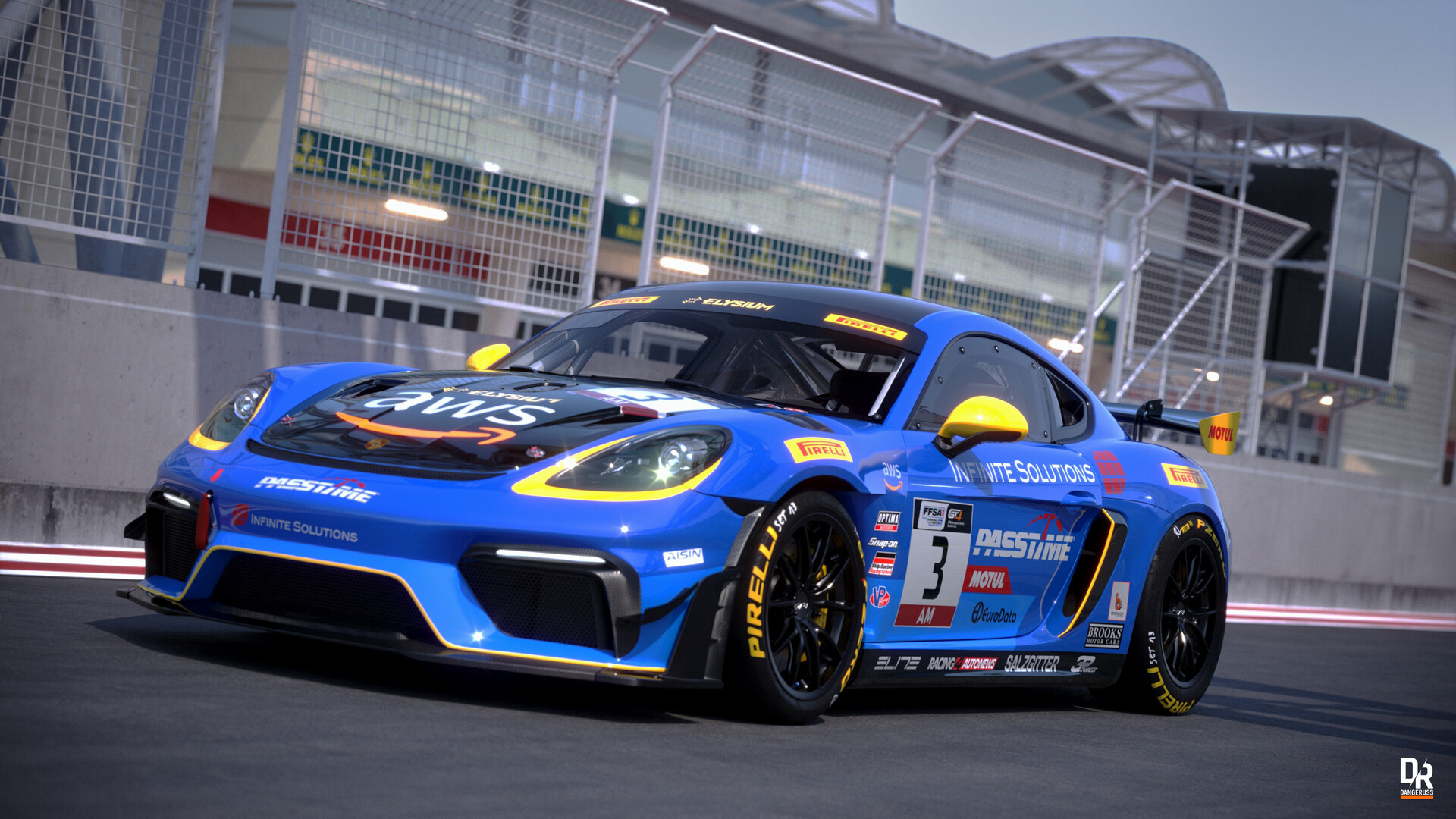 ArtStation - 2022 Porsche Cayman GT4 RS