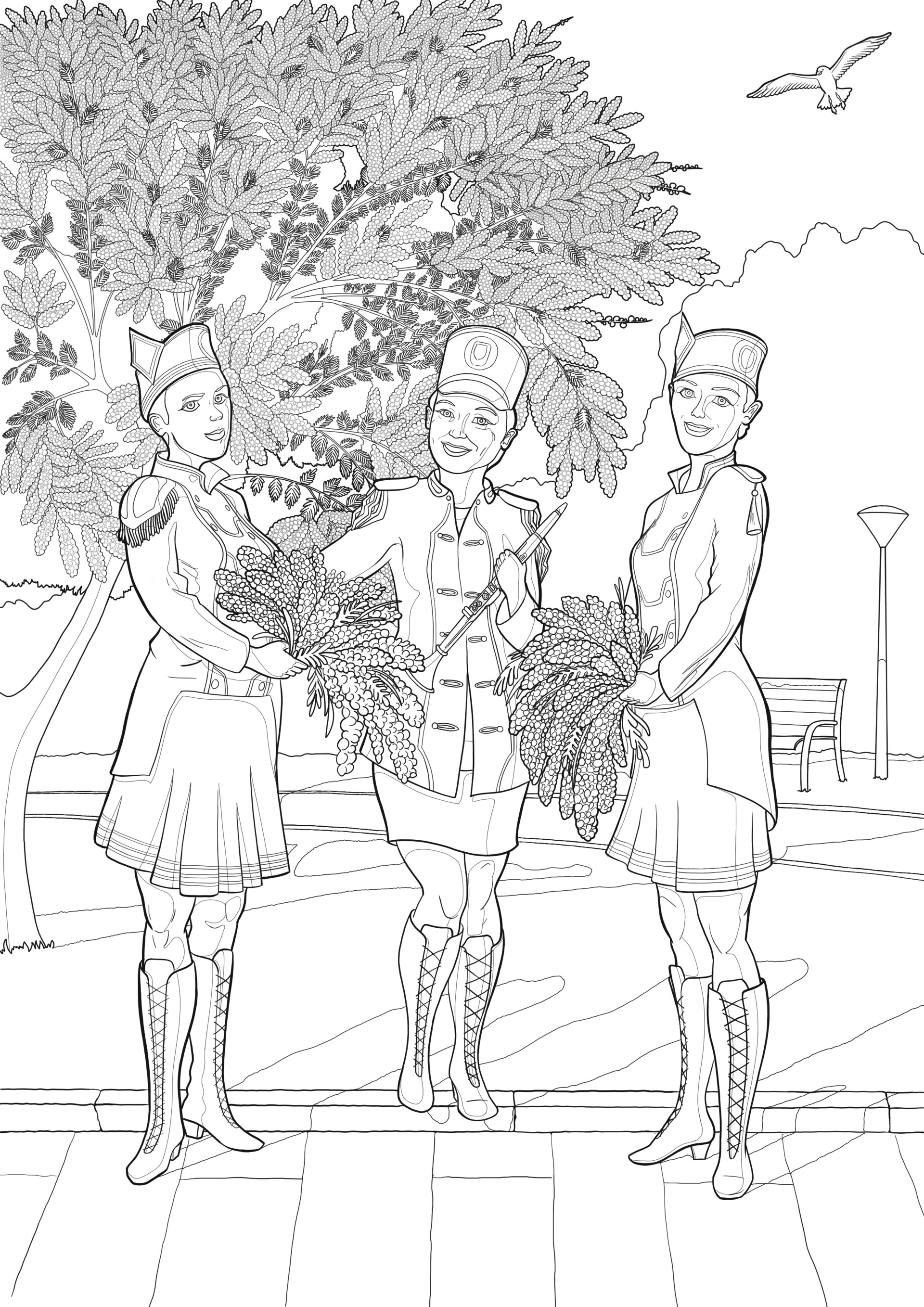 pjetao coloring pages