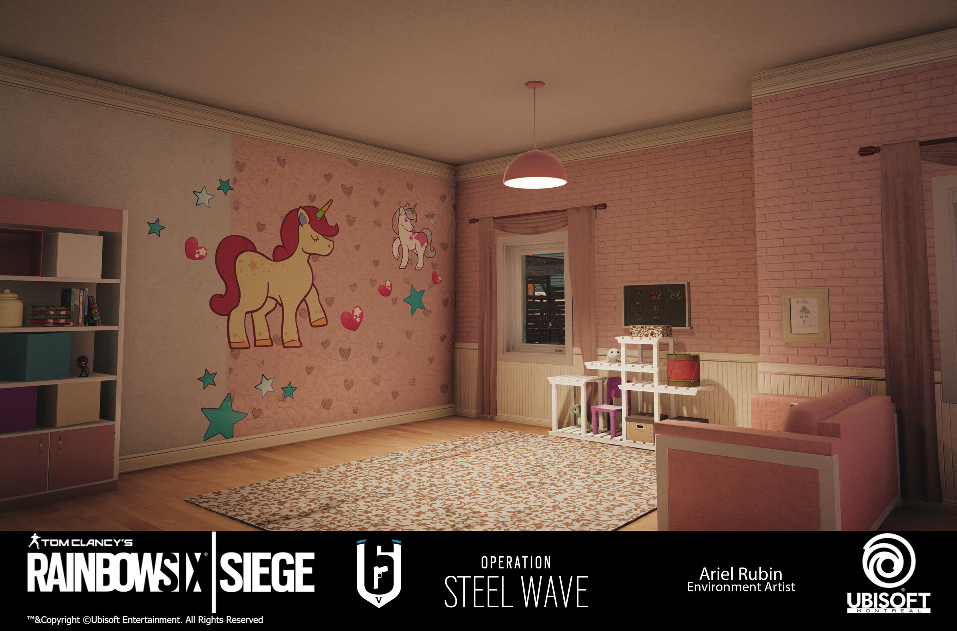 Ariel Rubin - Rainbow Six Siege: House Map