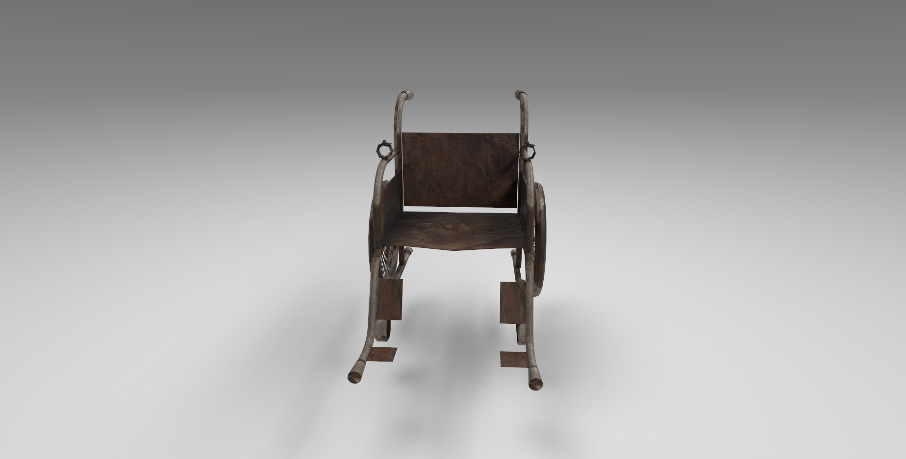 ArtStation - Rusted Wheelchair