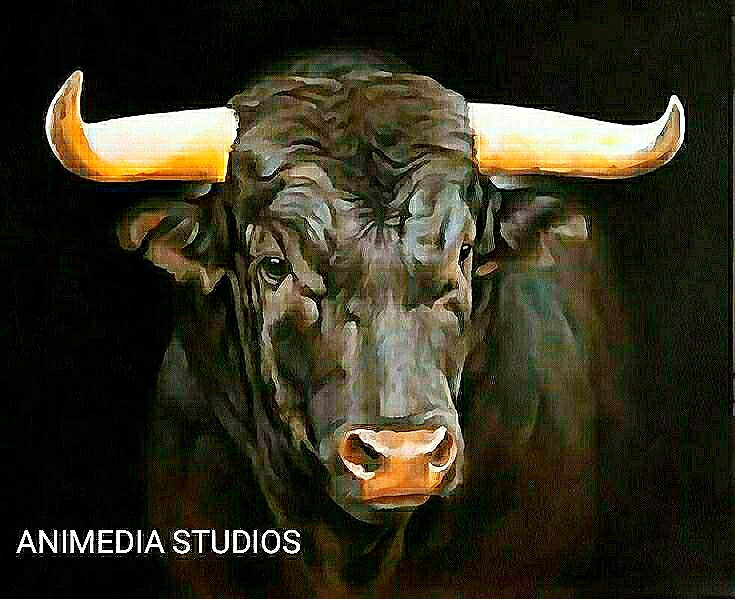 ArtStation - Spanish fighting bull