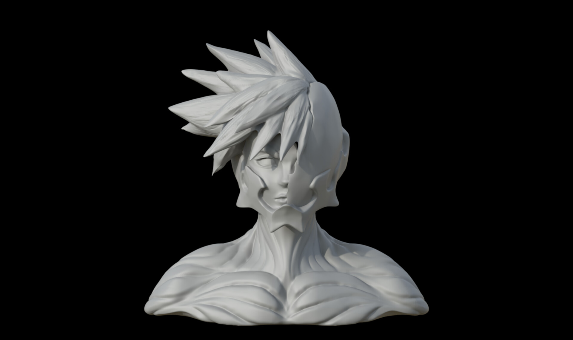 ArtStation - Vanitas Bust - Kingdom Hearts Tribute