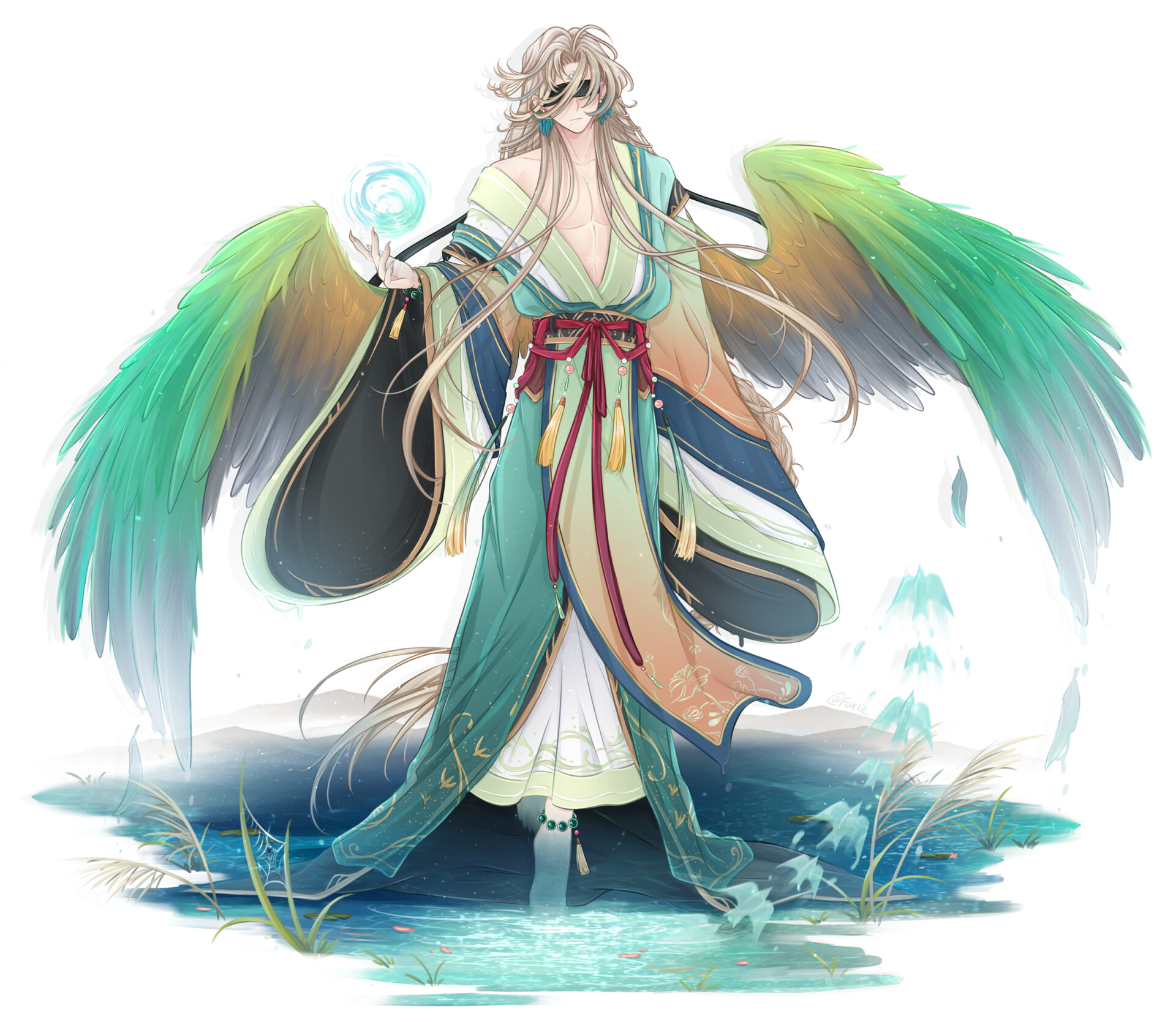 ArtStation - OC Sujin design