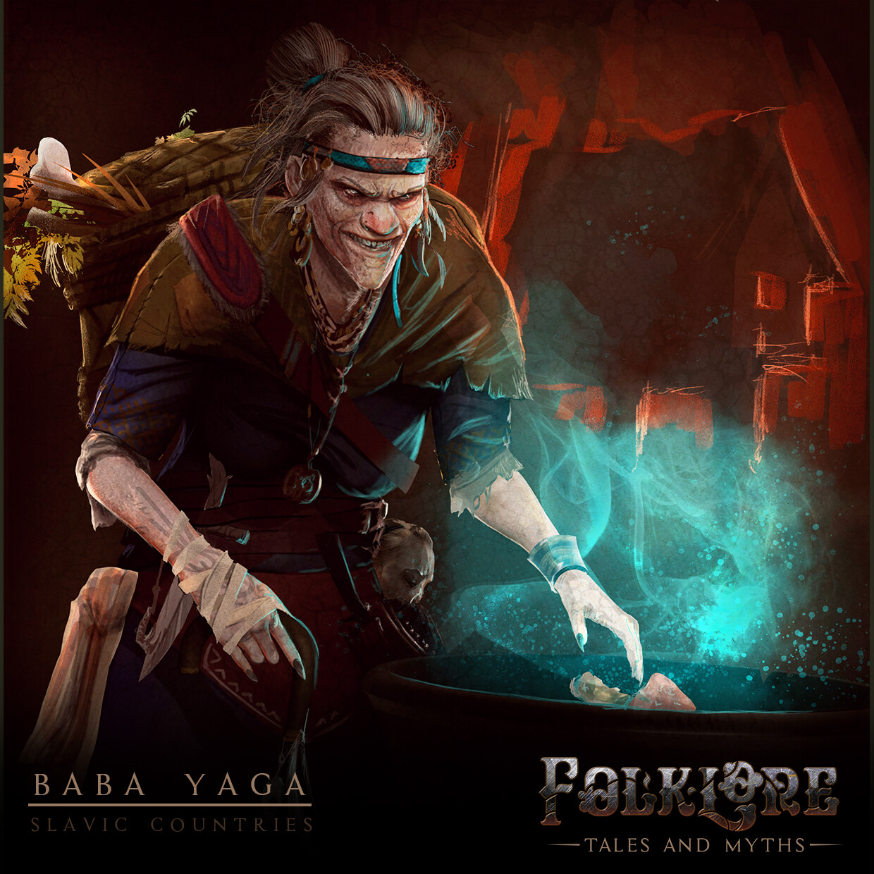 ArtStation - Baba Yaga - Folklore