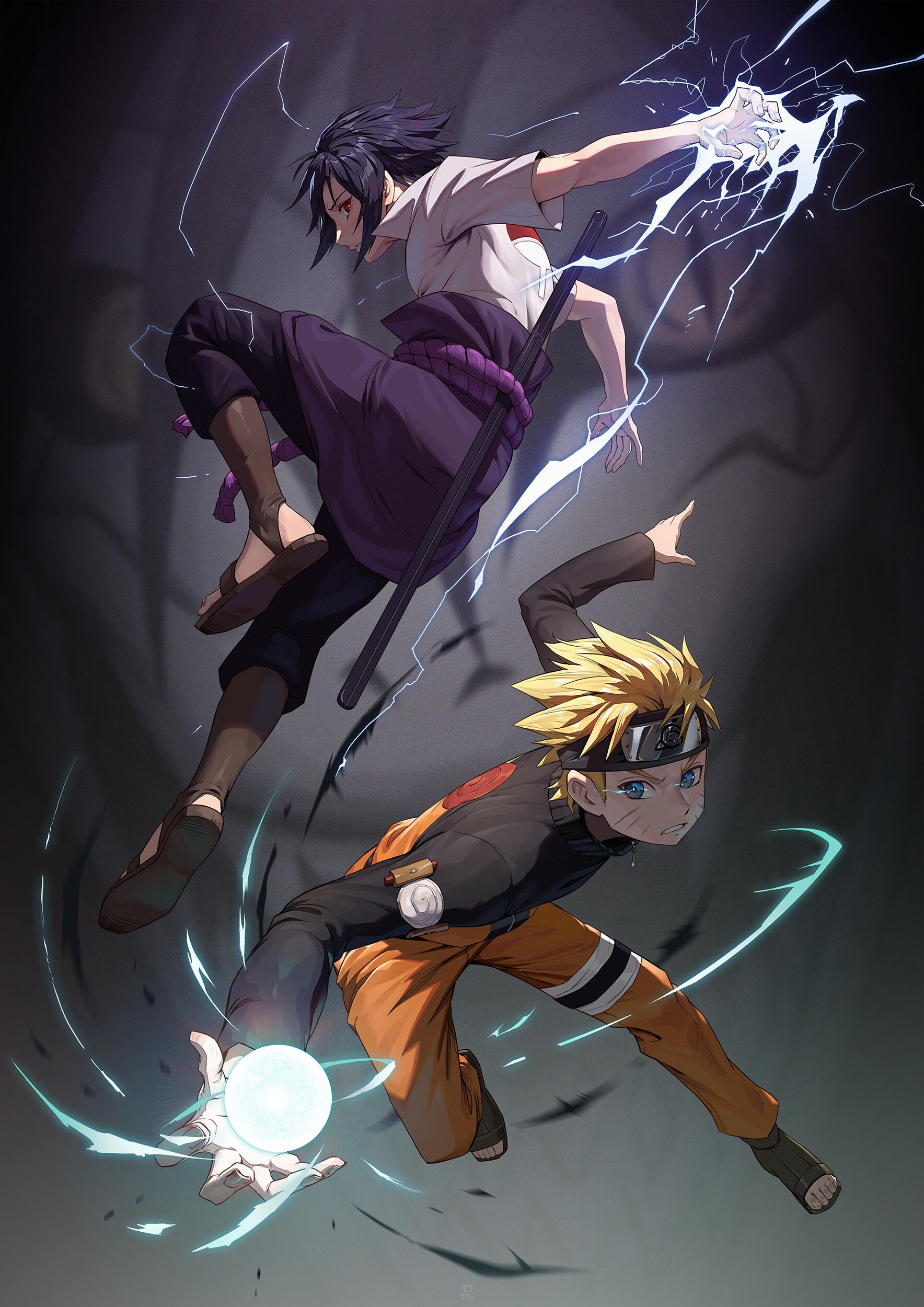 ArtStation - NARUTO 摸鱼