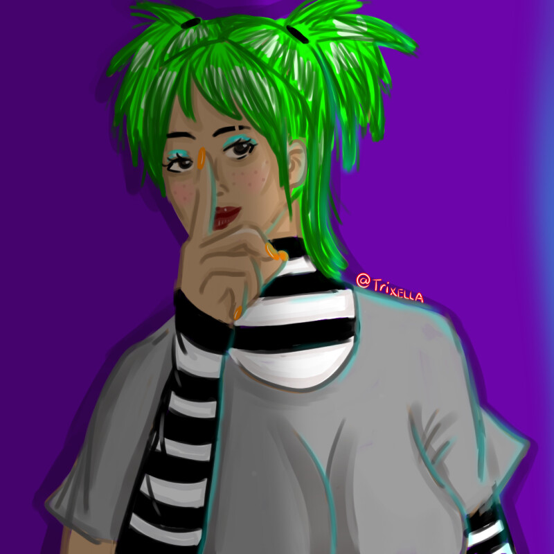 ArtStation - Trixella's OC