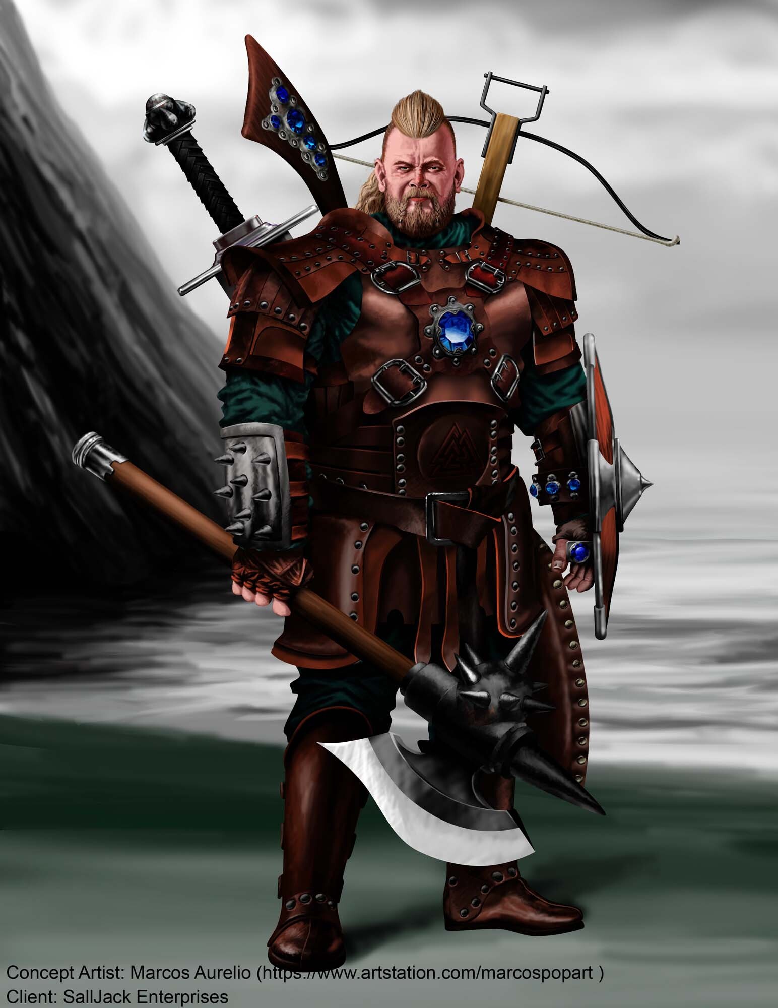 Marcos Aurelio - Concept art 001