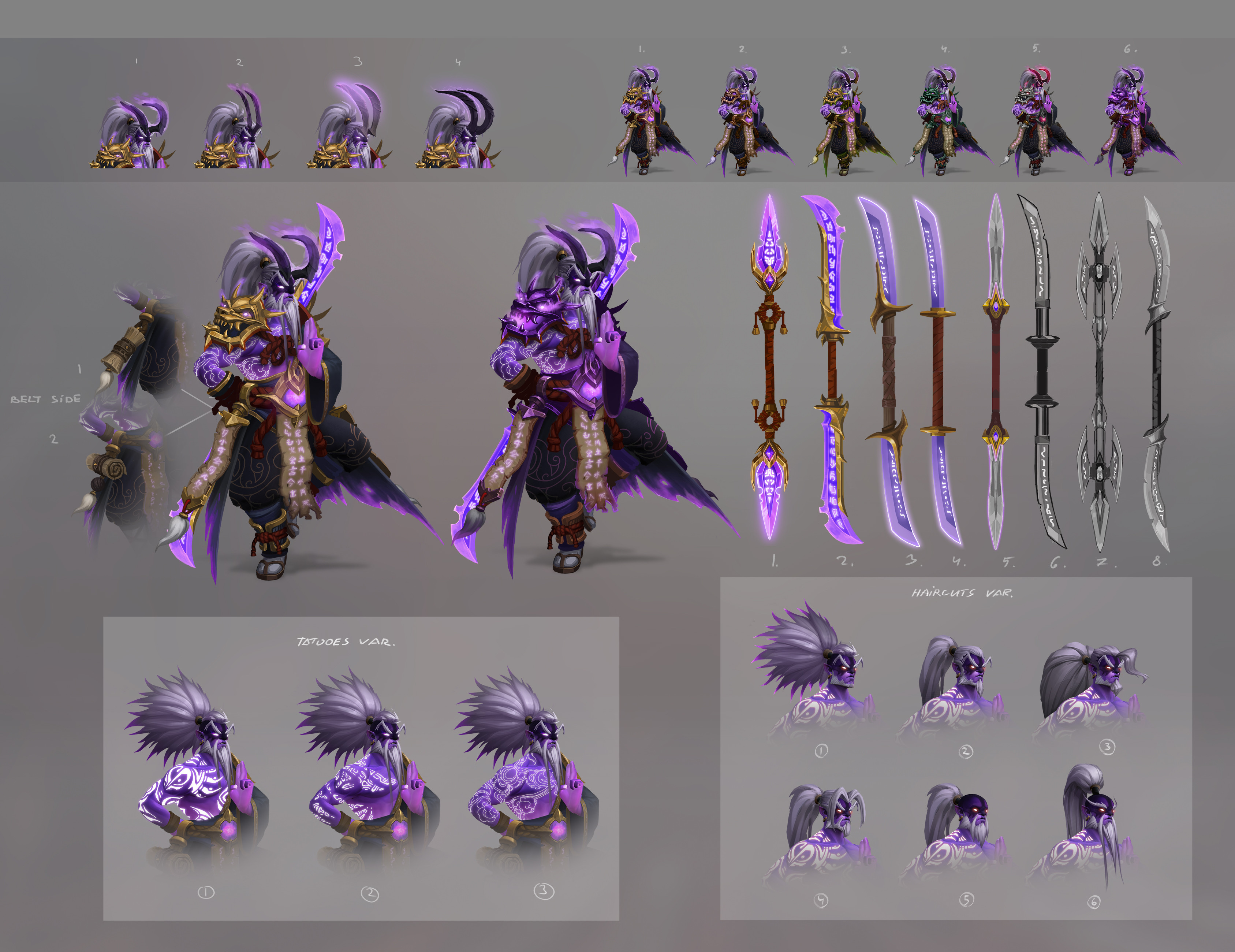 Argentics - DOTA 2 Void Spirit - Character Art Skin