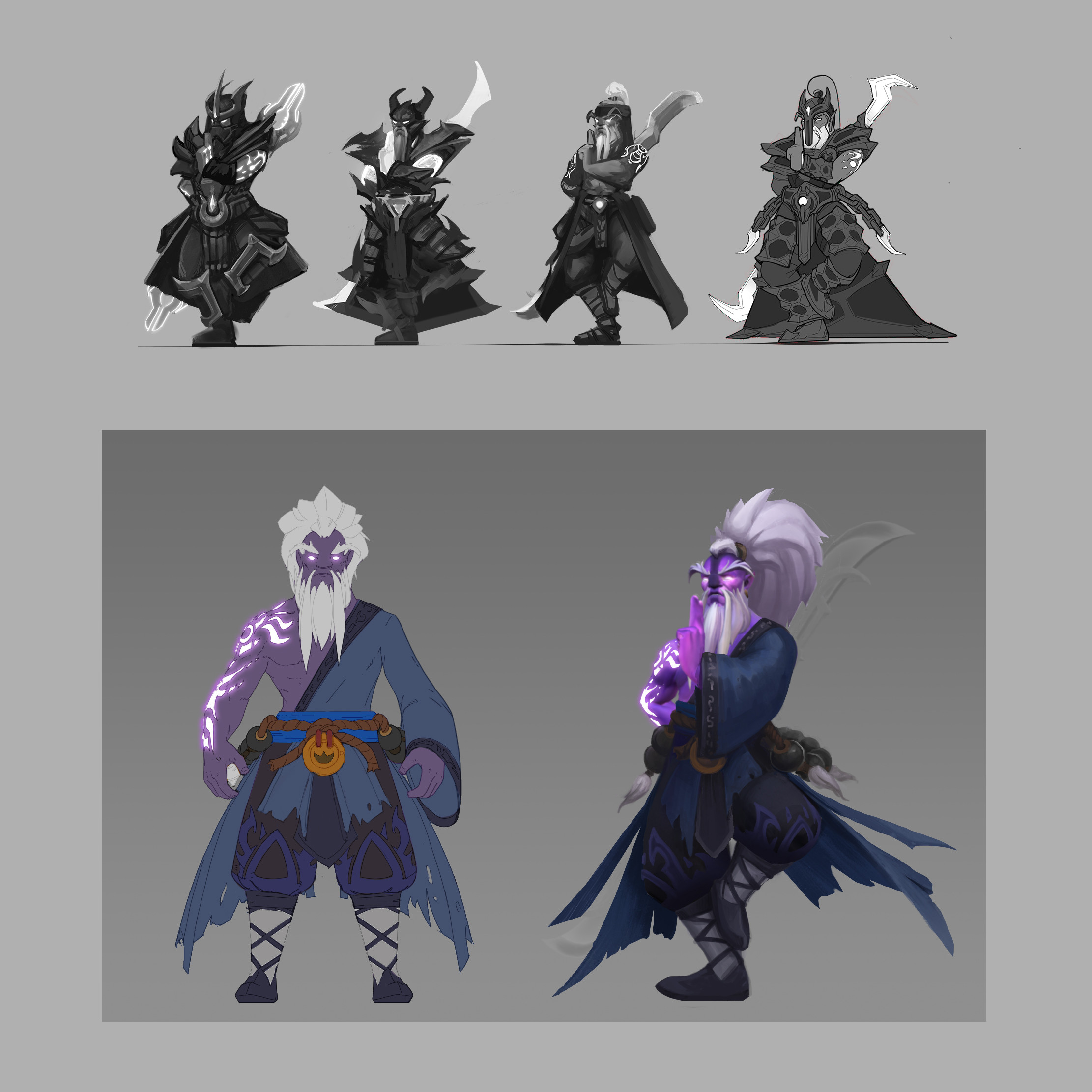 Argentics - DOTA 2 Void Spirit - Character Art Skin