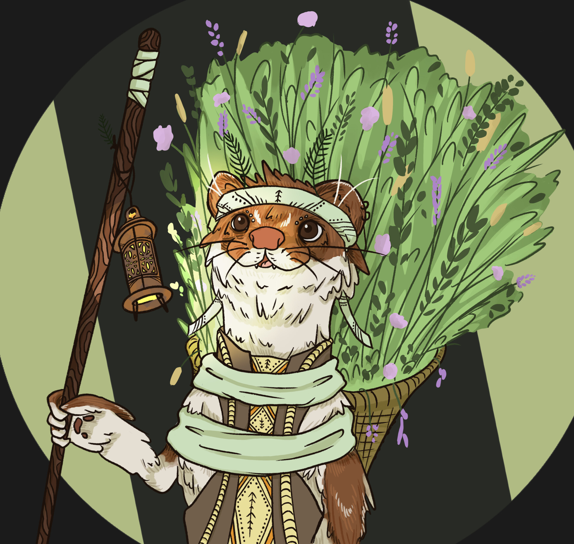ArtStation - Sage Stoat Avatar Character: Willow