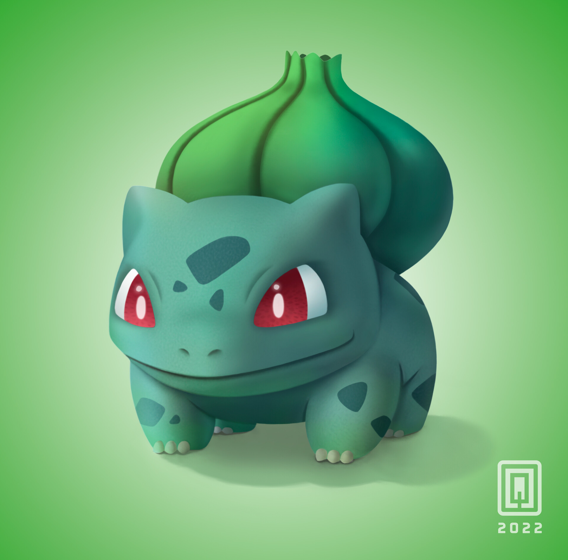 ArtStation - Bulbasaur Study