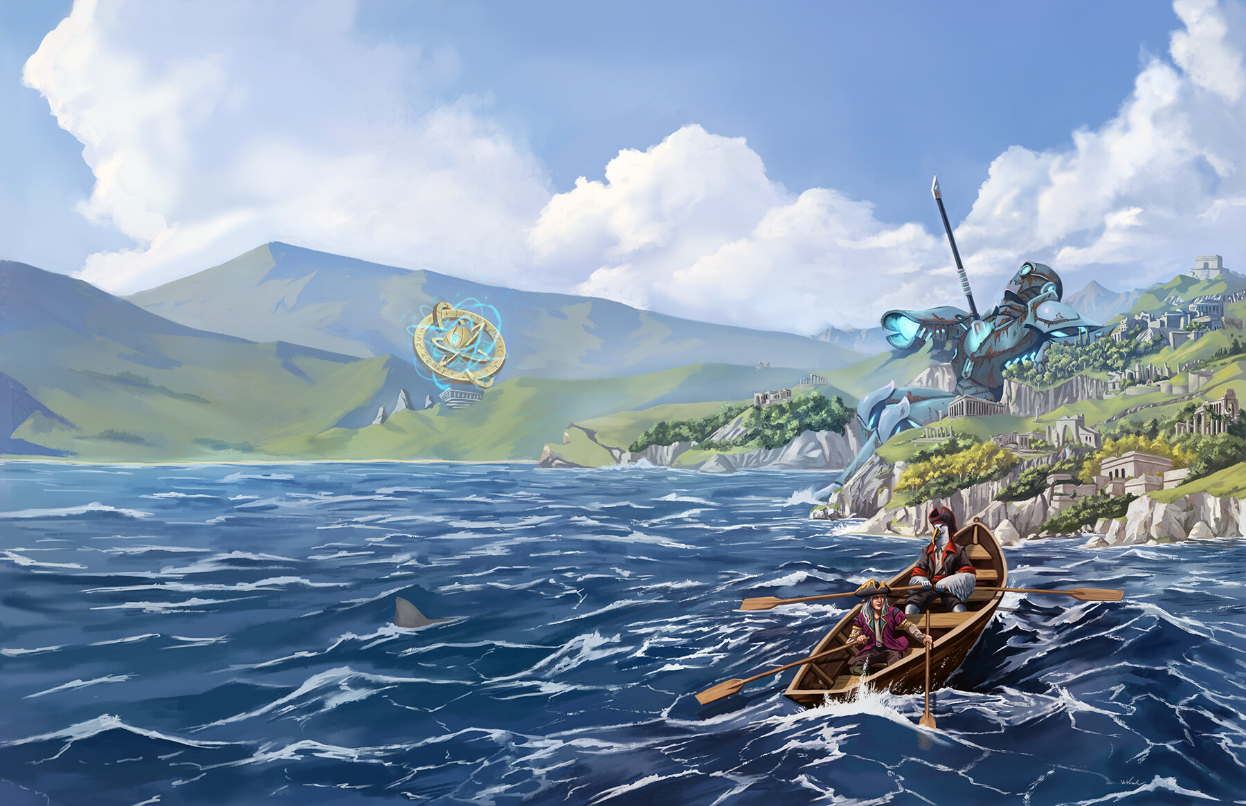 ArtStation - Homebrew Campaign Setting Book Cover