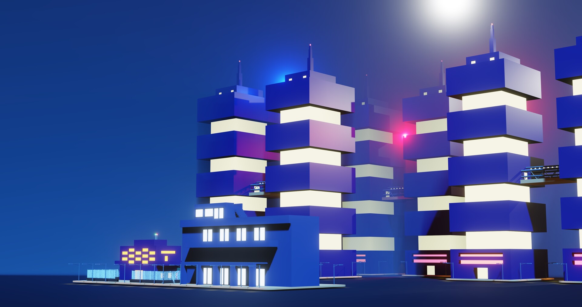 ArtStation - Abstract Buildings