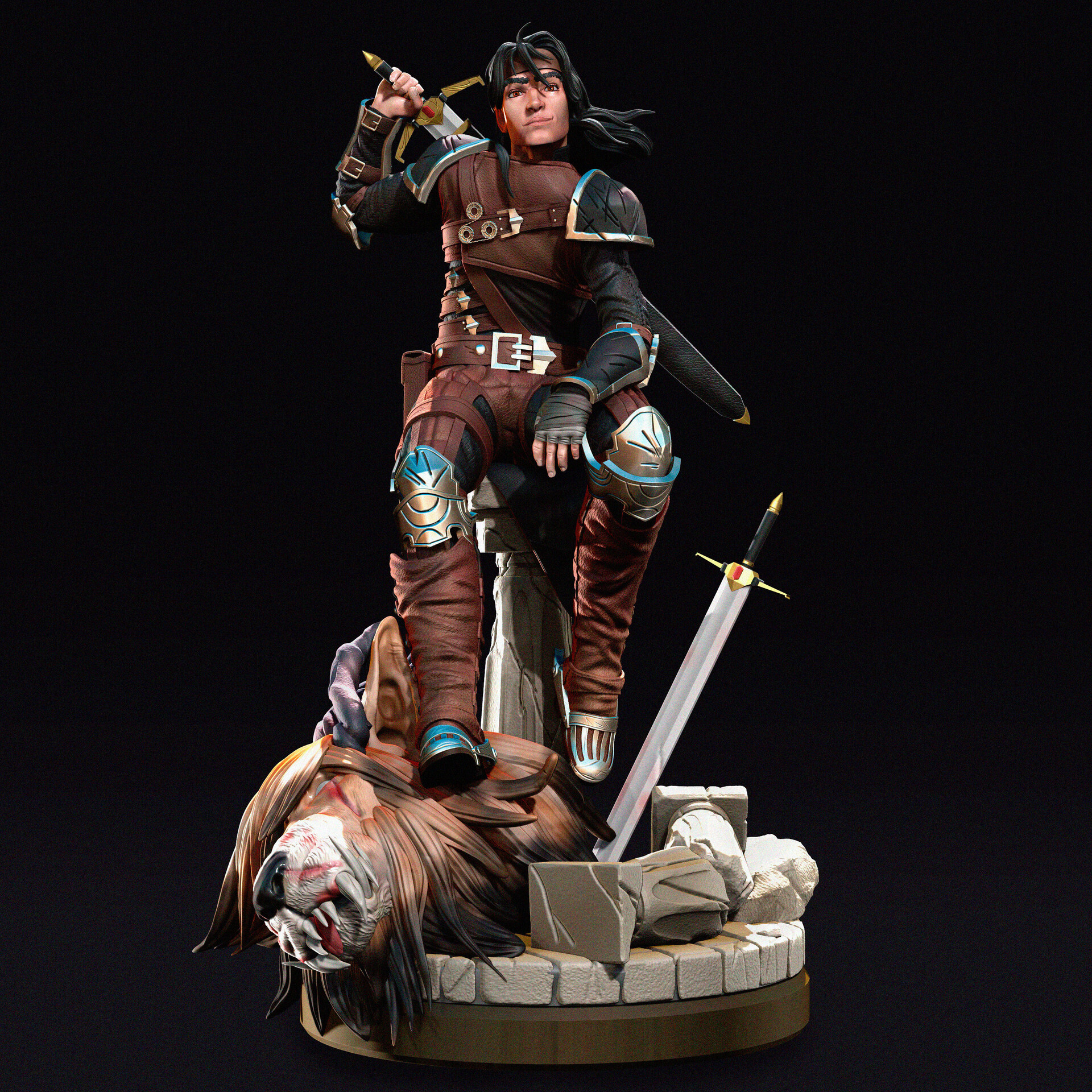 ArtStation - Aragão - rpg character