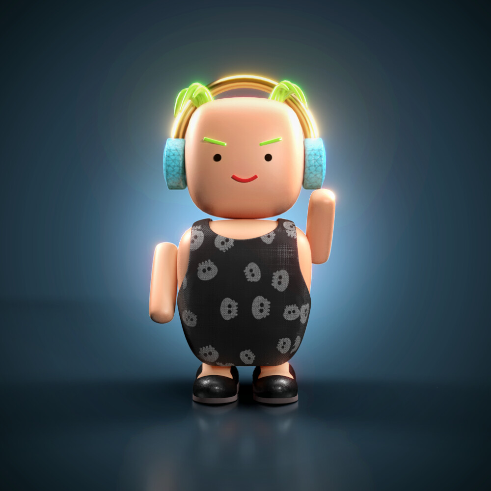 ArtStation - 3d NFT Character Art