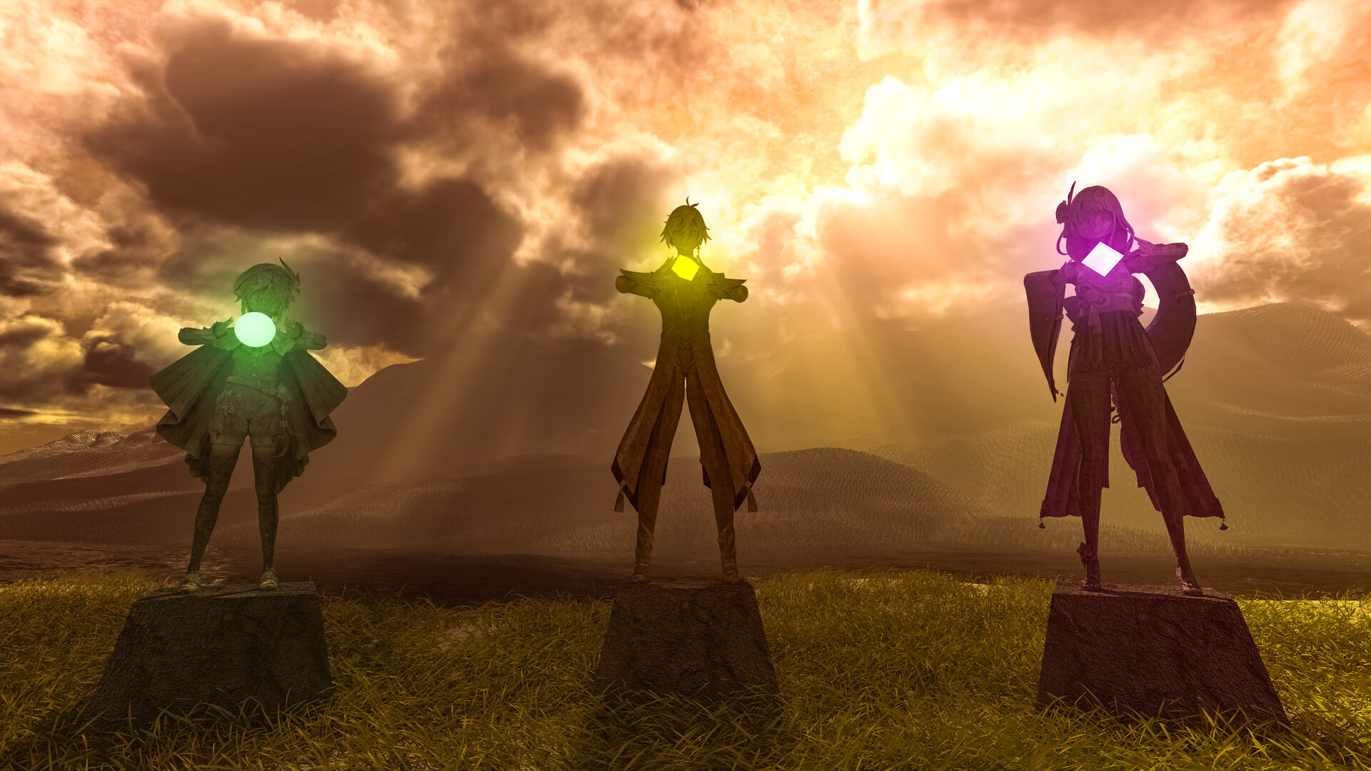 ArtStation - The Three Archons