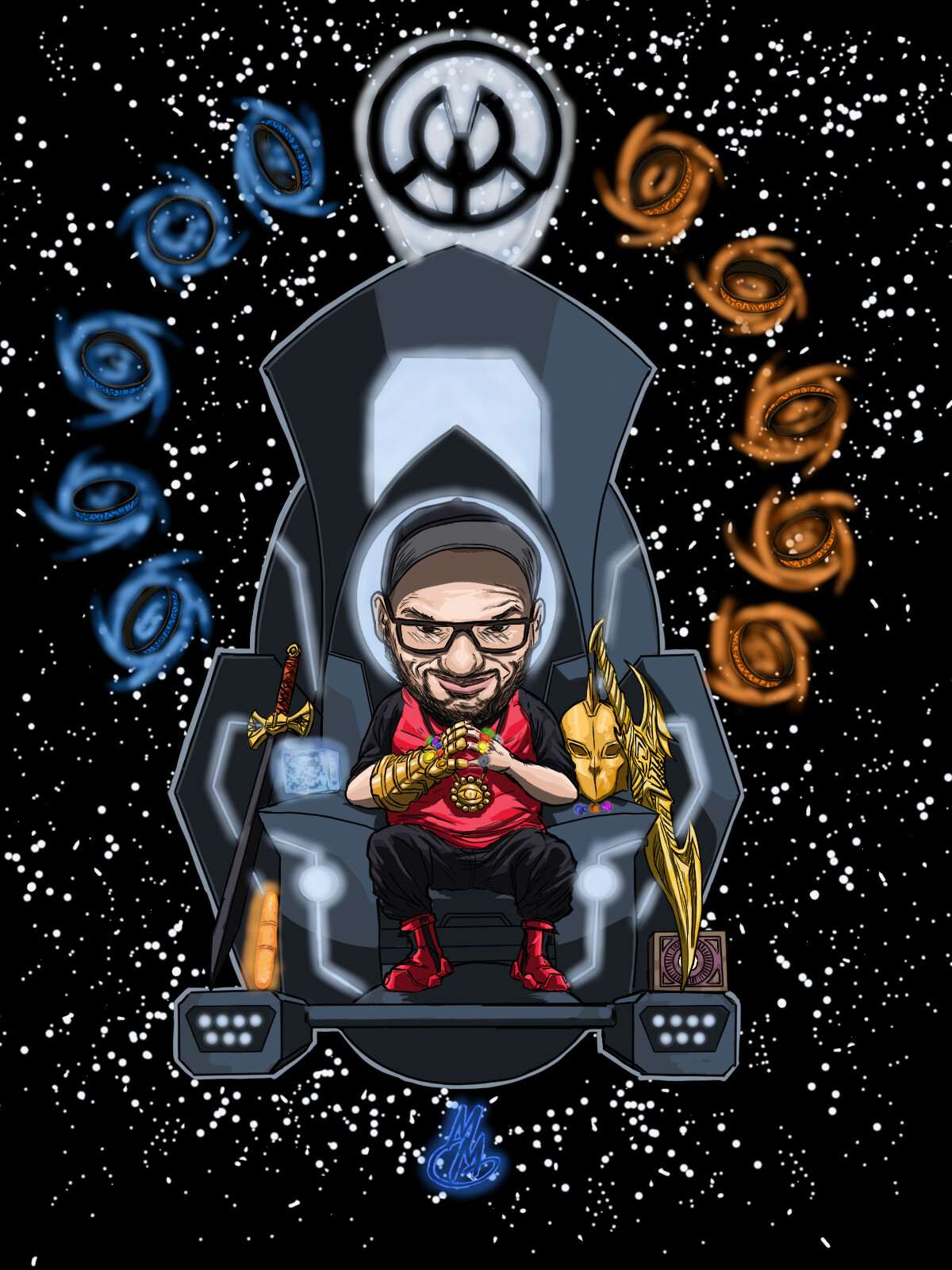 ArtStation - ROBCORE of the ALL KNOWING