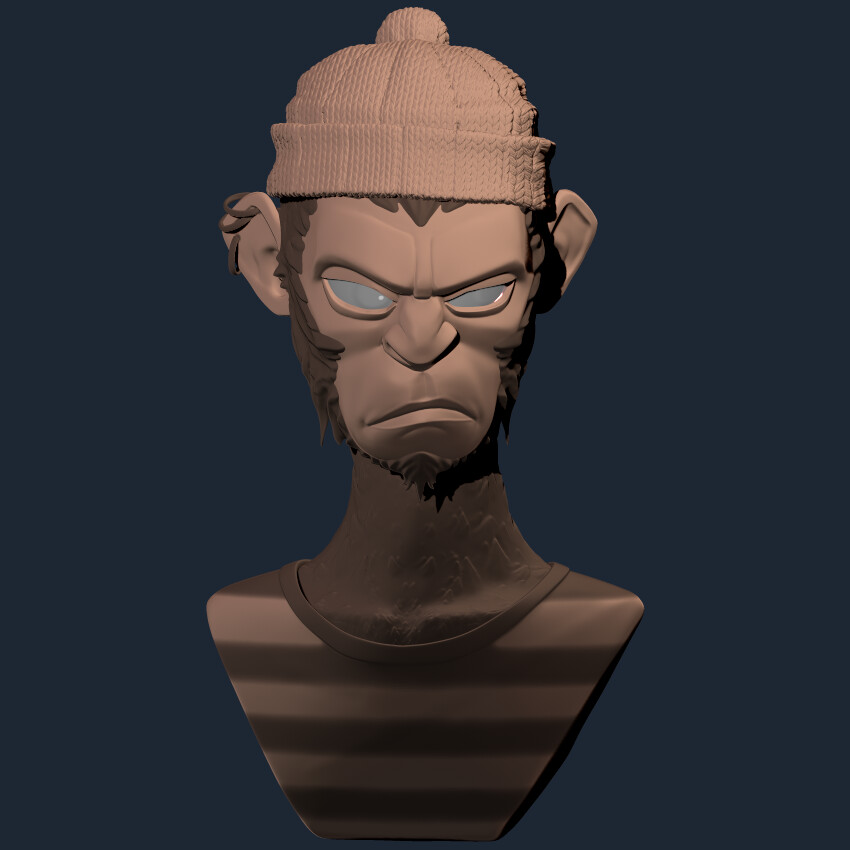 ArtStation - Stylized Monkey