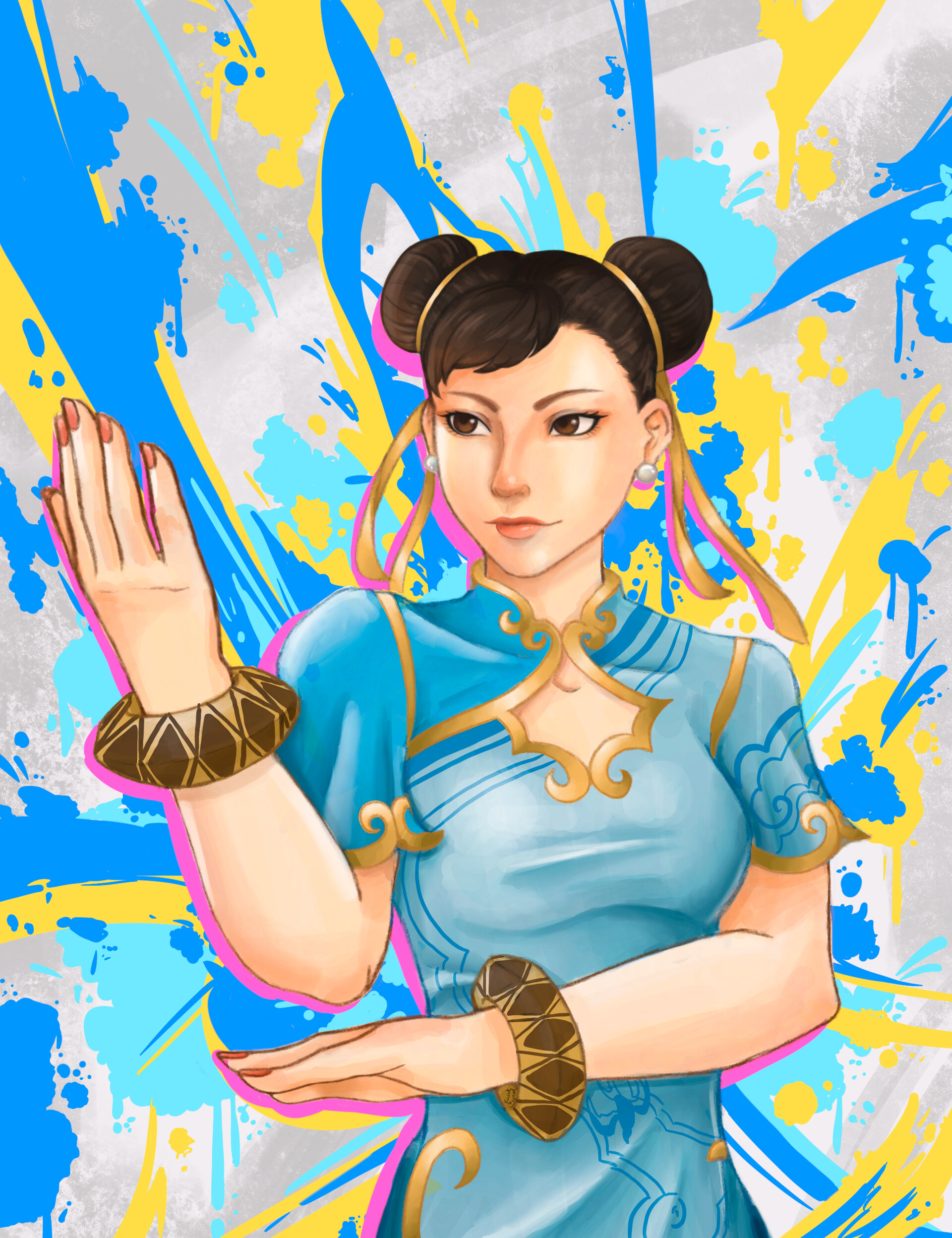ArtStation - Street Fighter VI - Chun Li
