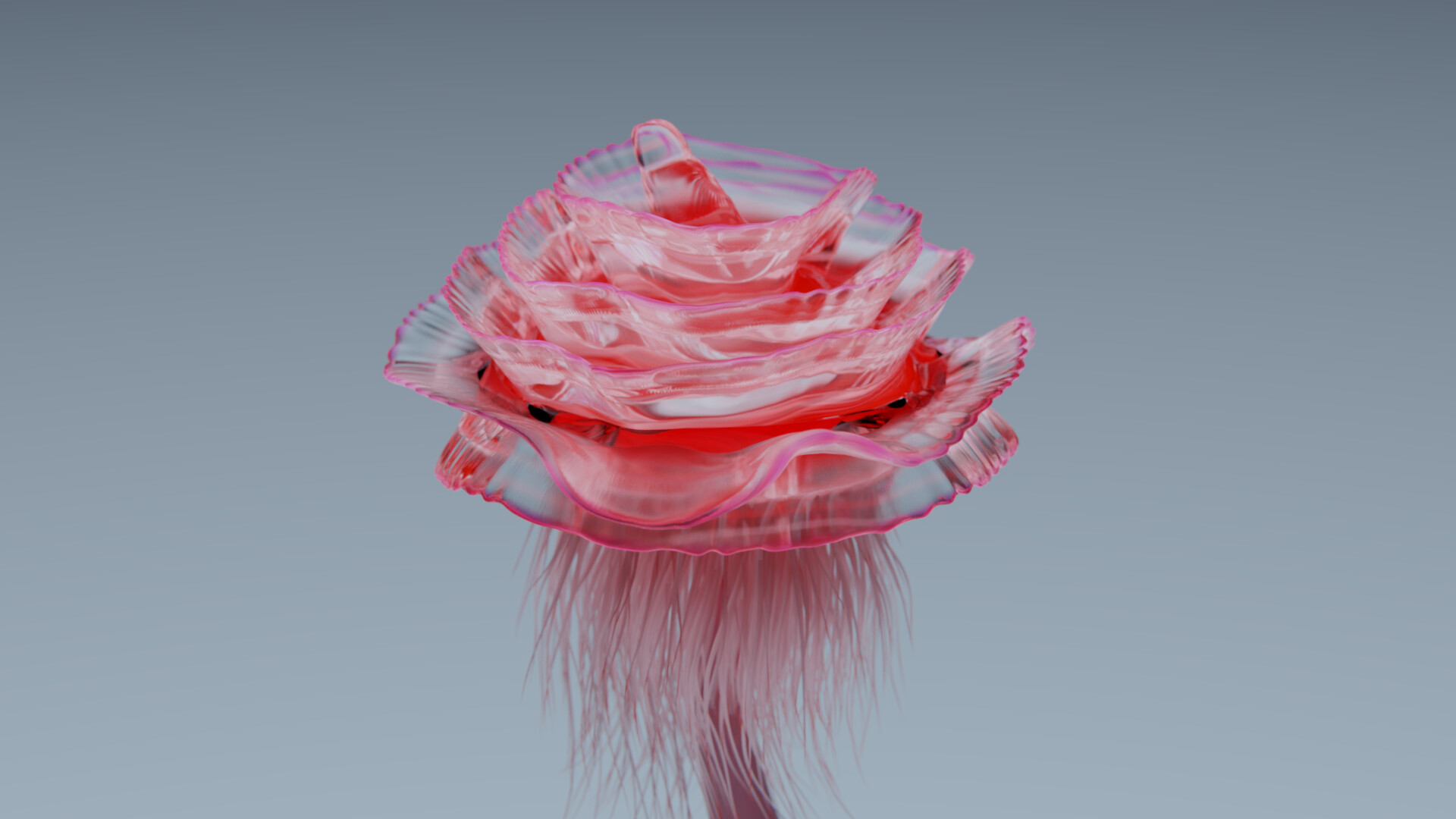 ArtStation - glass rose