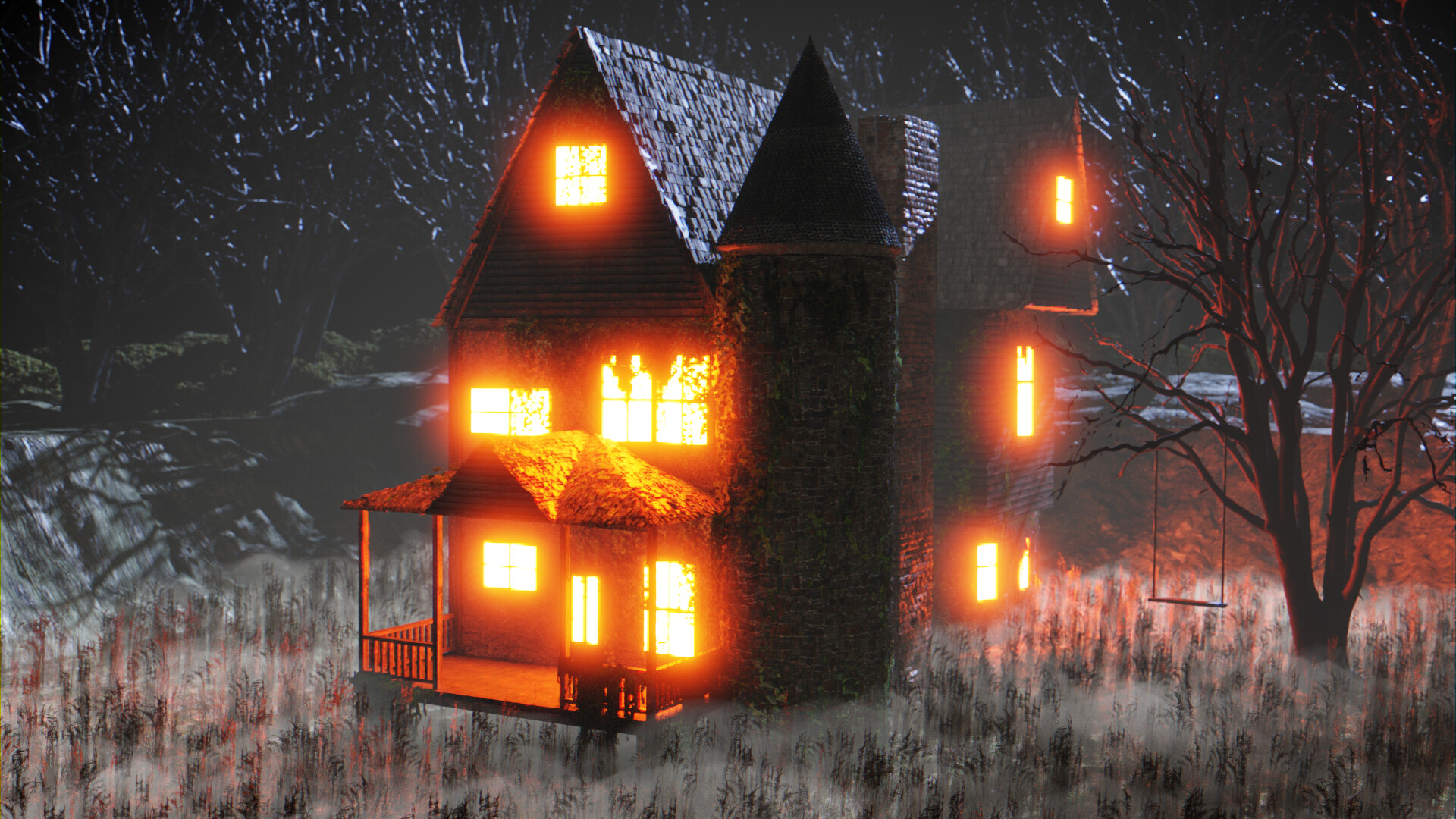 ArtStation - Spooky House