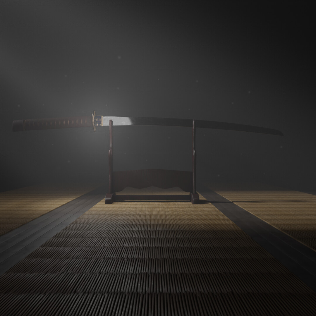 ArtStation - Katana sword