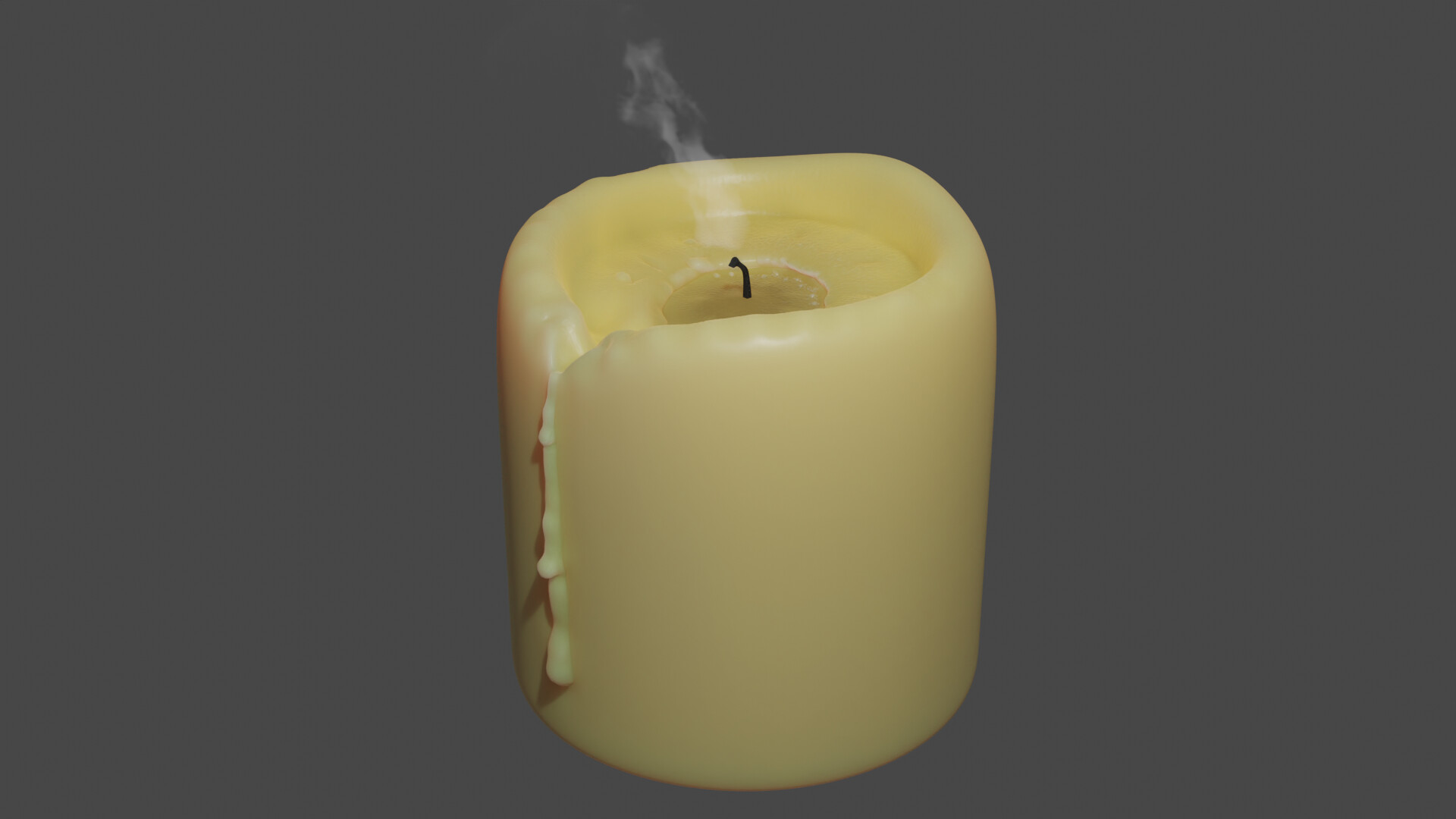 ArtStation - Candle render