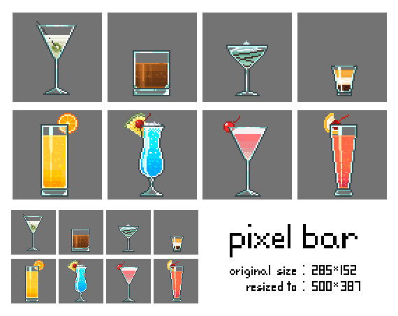 ArtStation - Pixel Bar