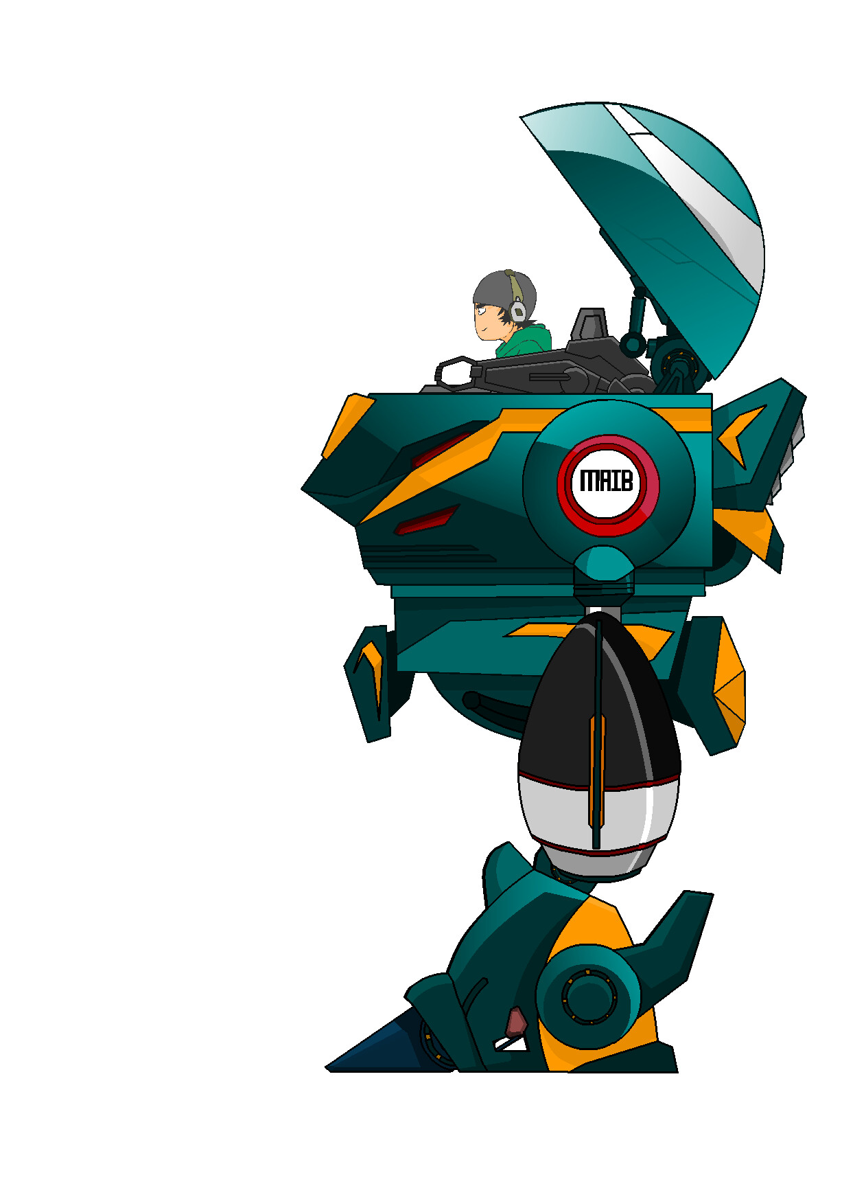 ArtStation - Mech robot concept