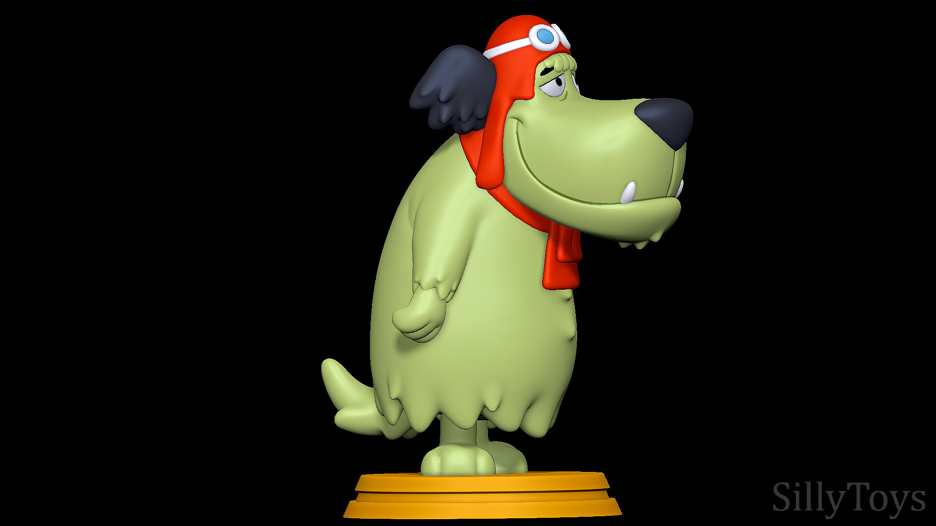 SillyToys - Muttley - Wacky Races 3D print model