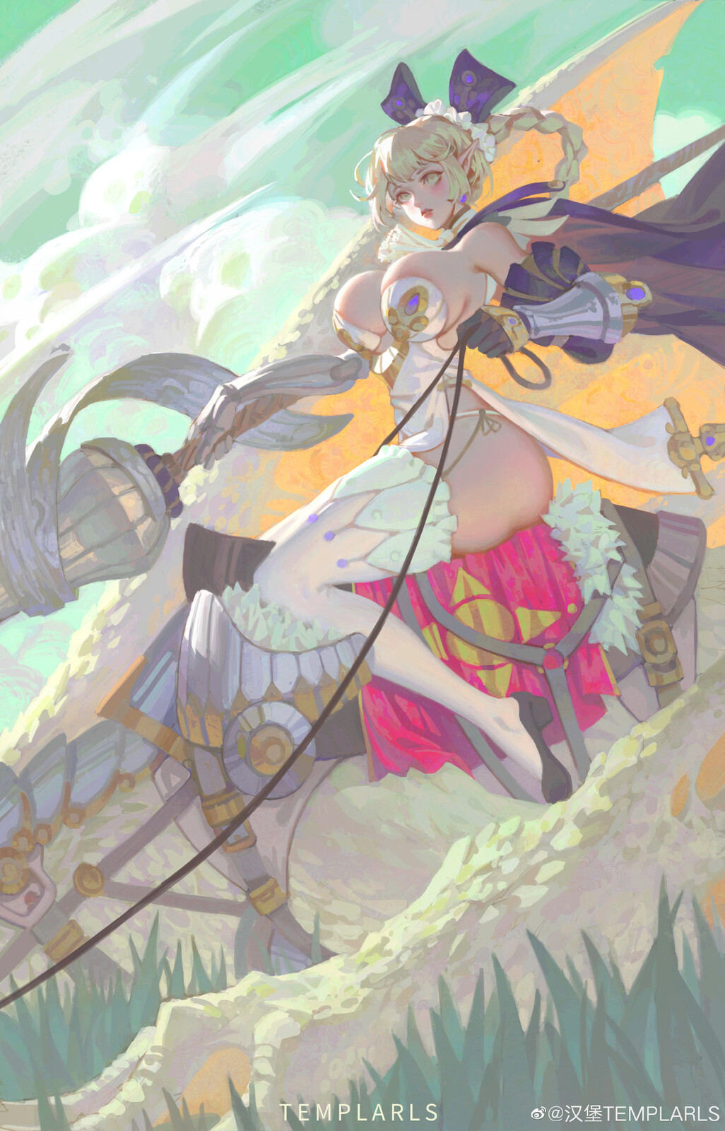 元素动力CG - 汉堡TEMPLARLS 个人作品集 art work