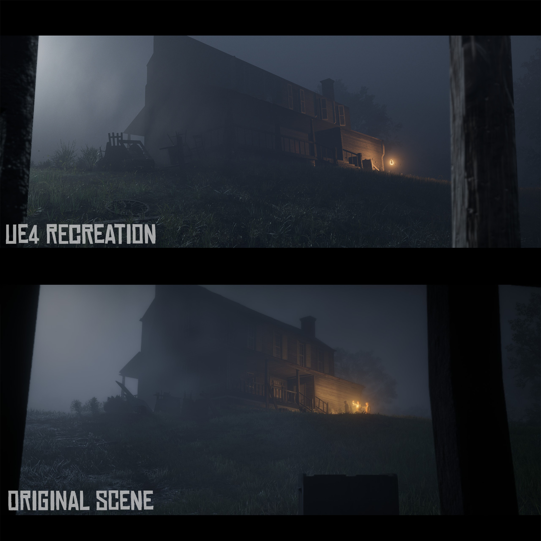 Elijah Clevenger - (Fan-Art) RDR2 Lighting Study (UE4)