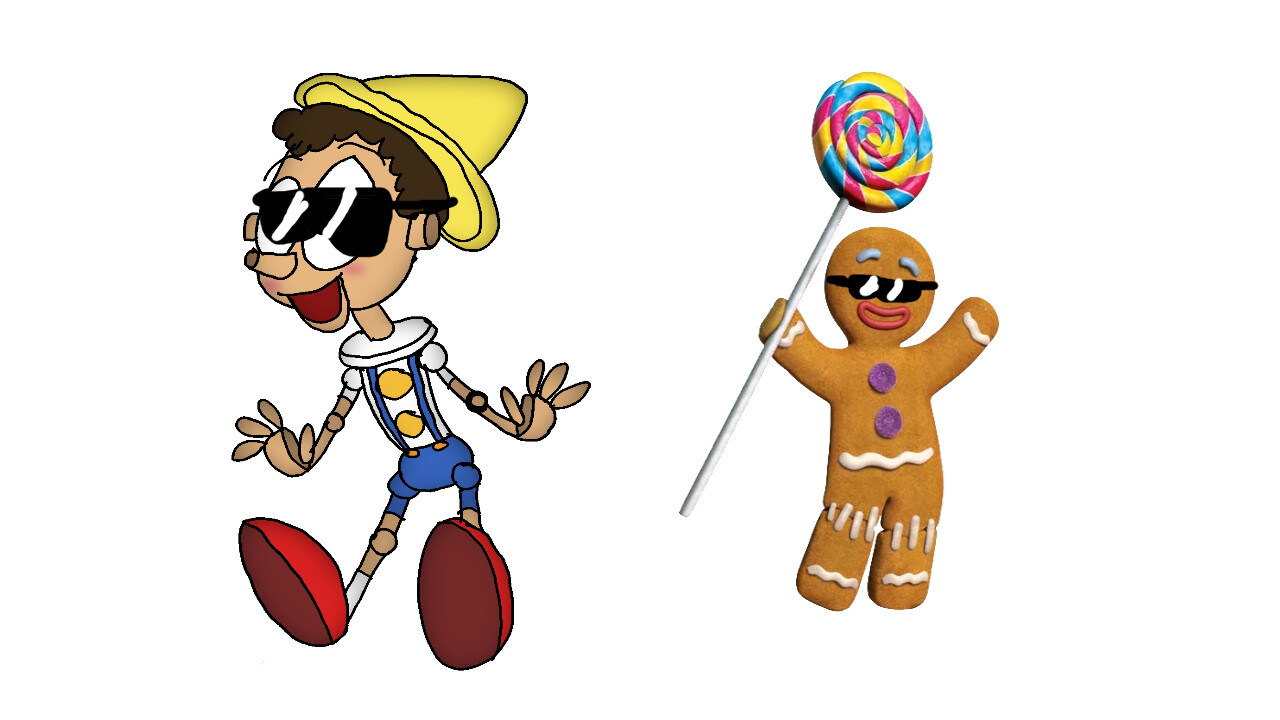 ArtStation - pinocchio and gingy dance