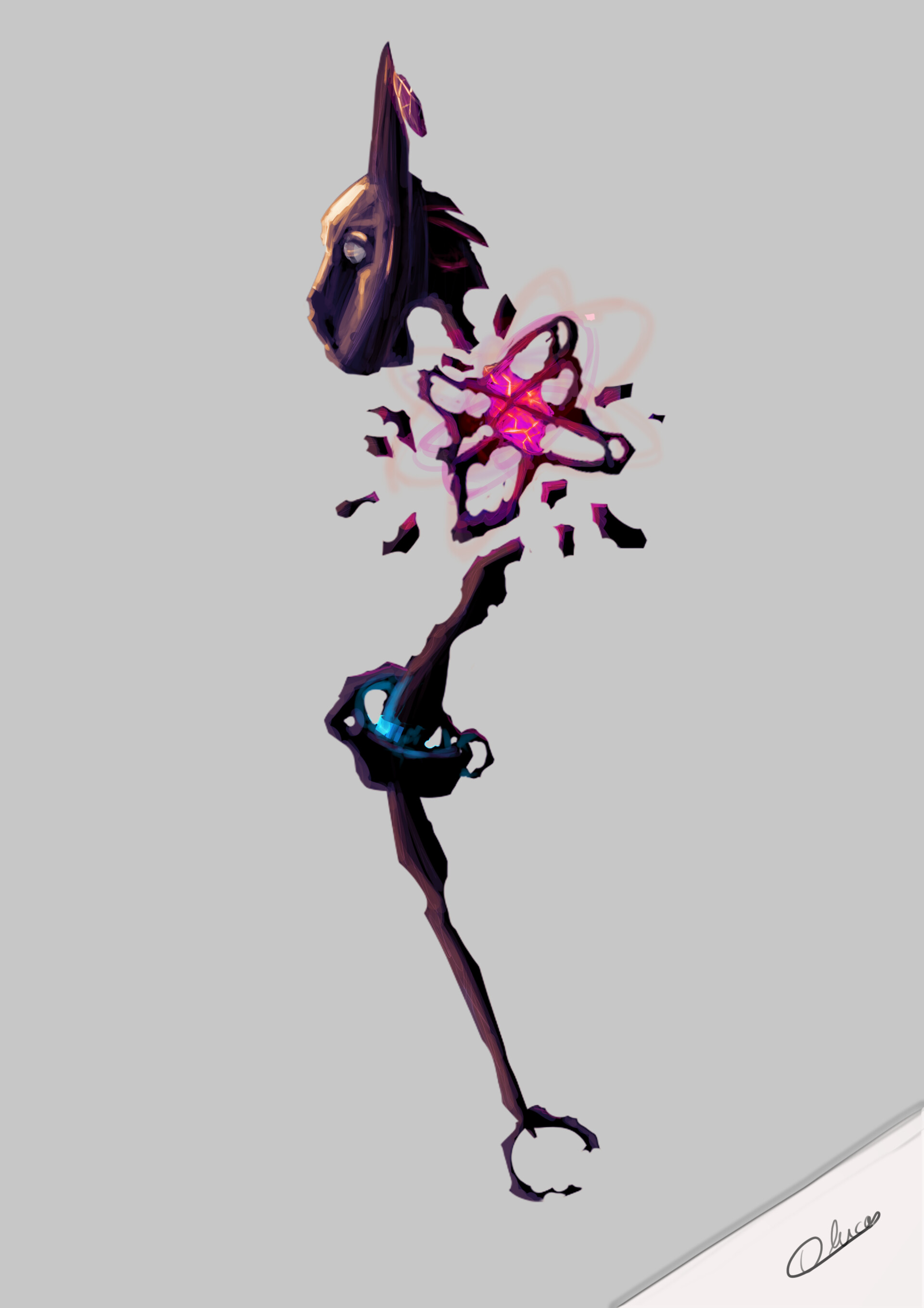 ArtStation - Fantasy Scepter