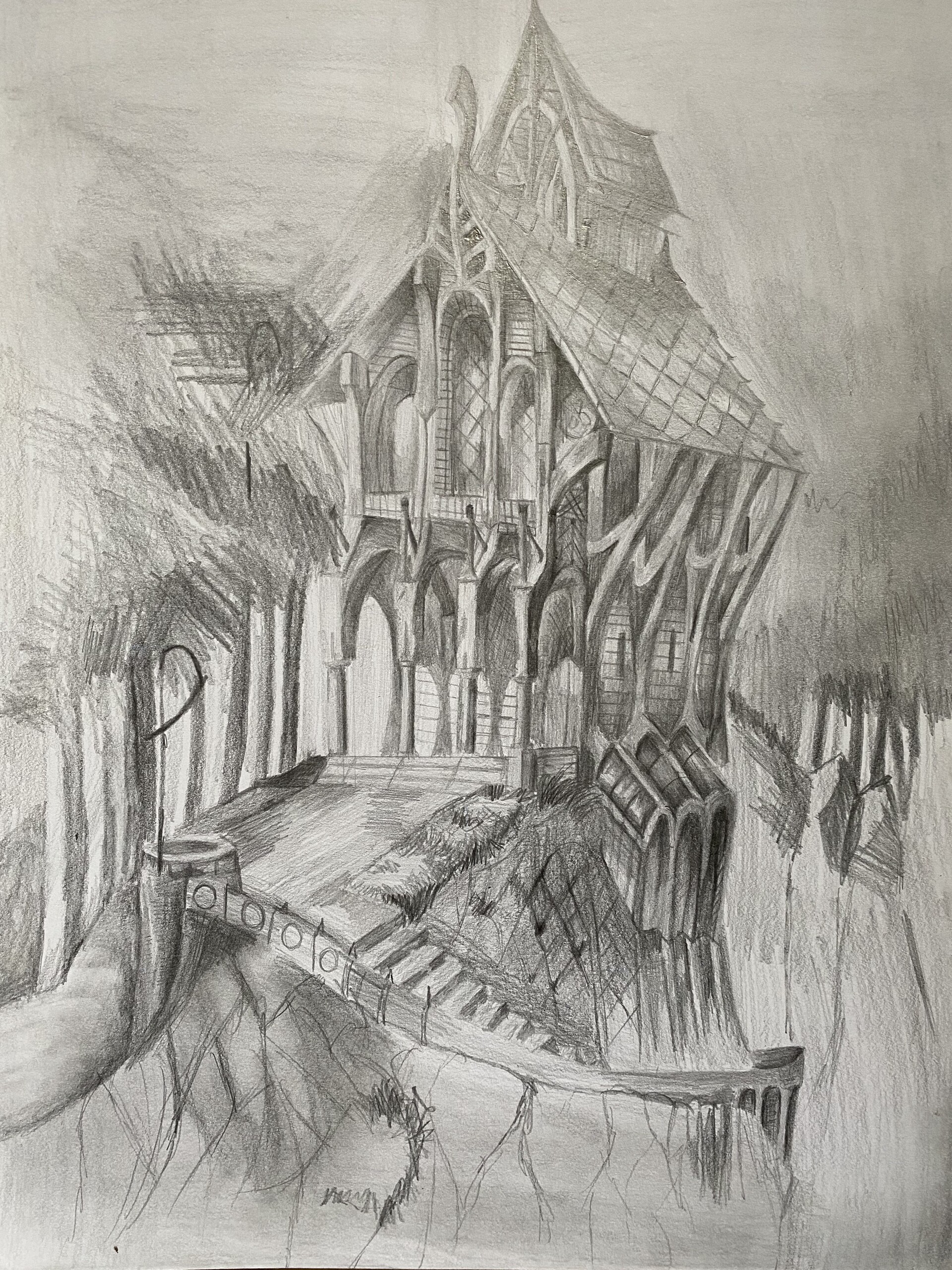 ArtStation - Observational drawing (environment)